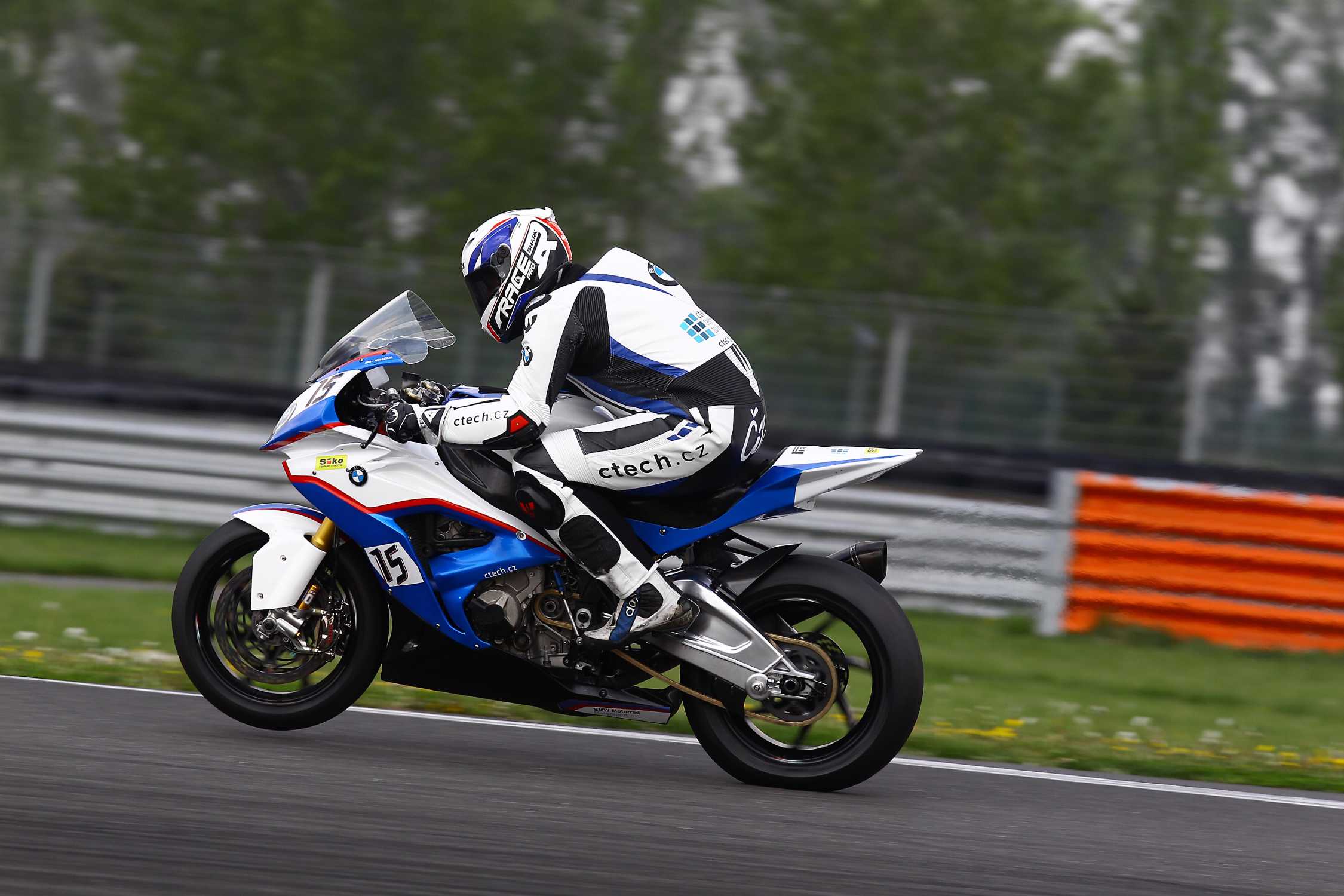 Slovakiaring (SK) - MOTOCh - 30th April 2017. Team BMW BMW Motorrad CSEU Rider Milos Cihak #15 ...