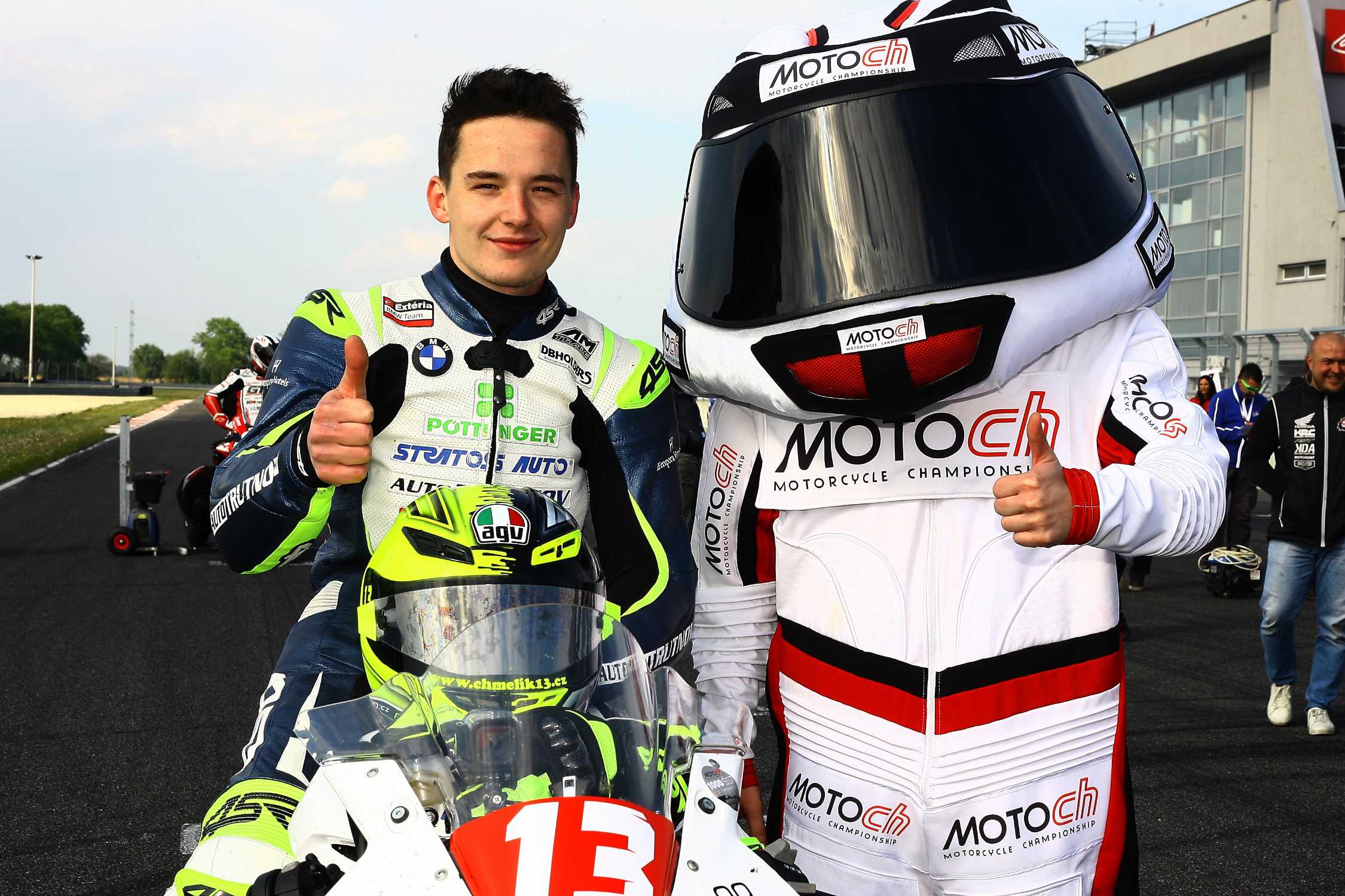 Slovakiaring (SK) - MOTOCh - 30th April 2017. Team BMW EXTERIA RACING ...