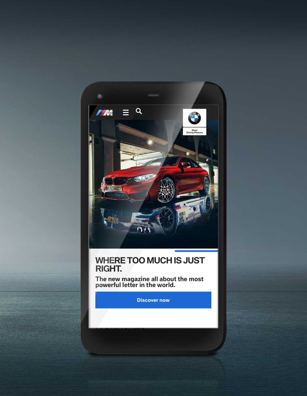 BMW-M.com: The new home of the most powerful letter in the world. (05/2017)