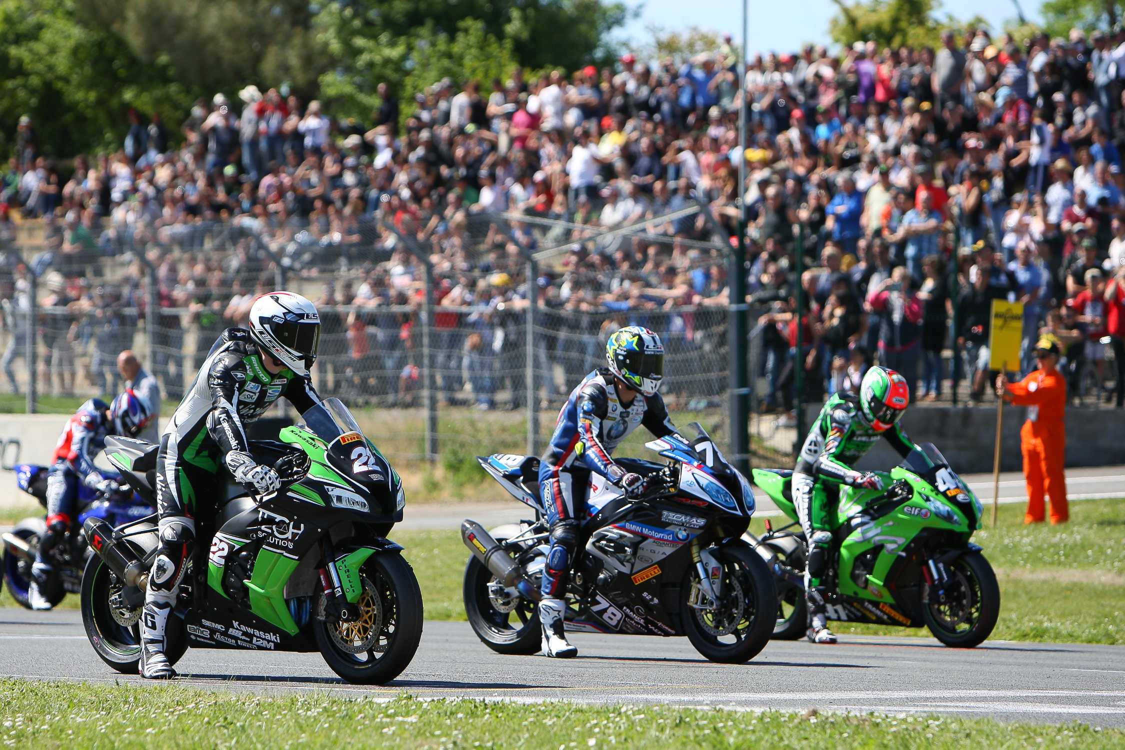 Nogaro (FRA) French European Bikes Championship 07th May 2017. Team ...