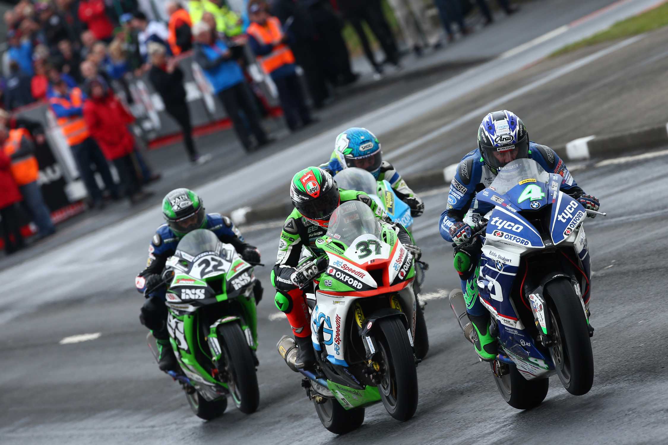 Coleraine (UK) - North West 200 - 14th May 2017. Team Tyco BMW Motorrad ...