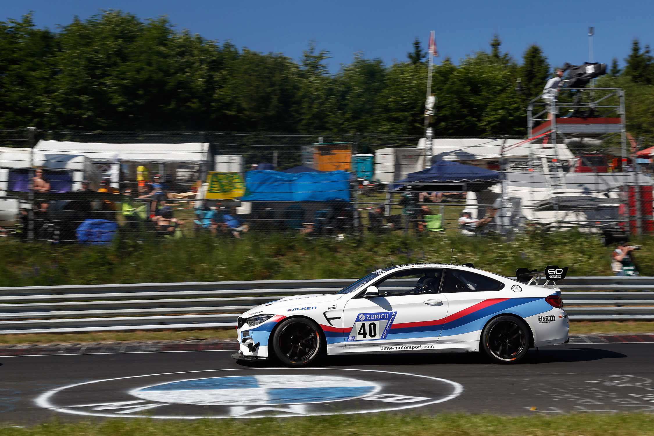 Nürburgring (GER) 25th-28th May 2017. #40 BMW M4 GT4, Dirk Adorf (GER ...