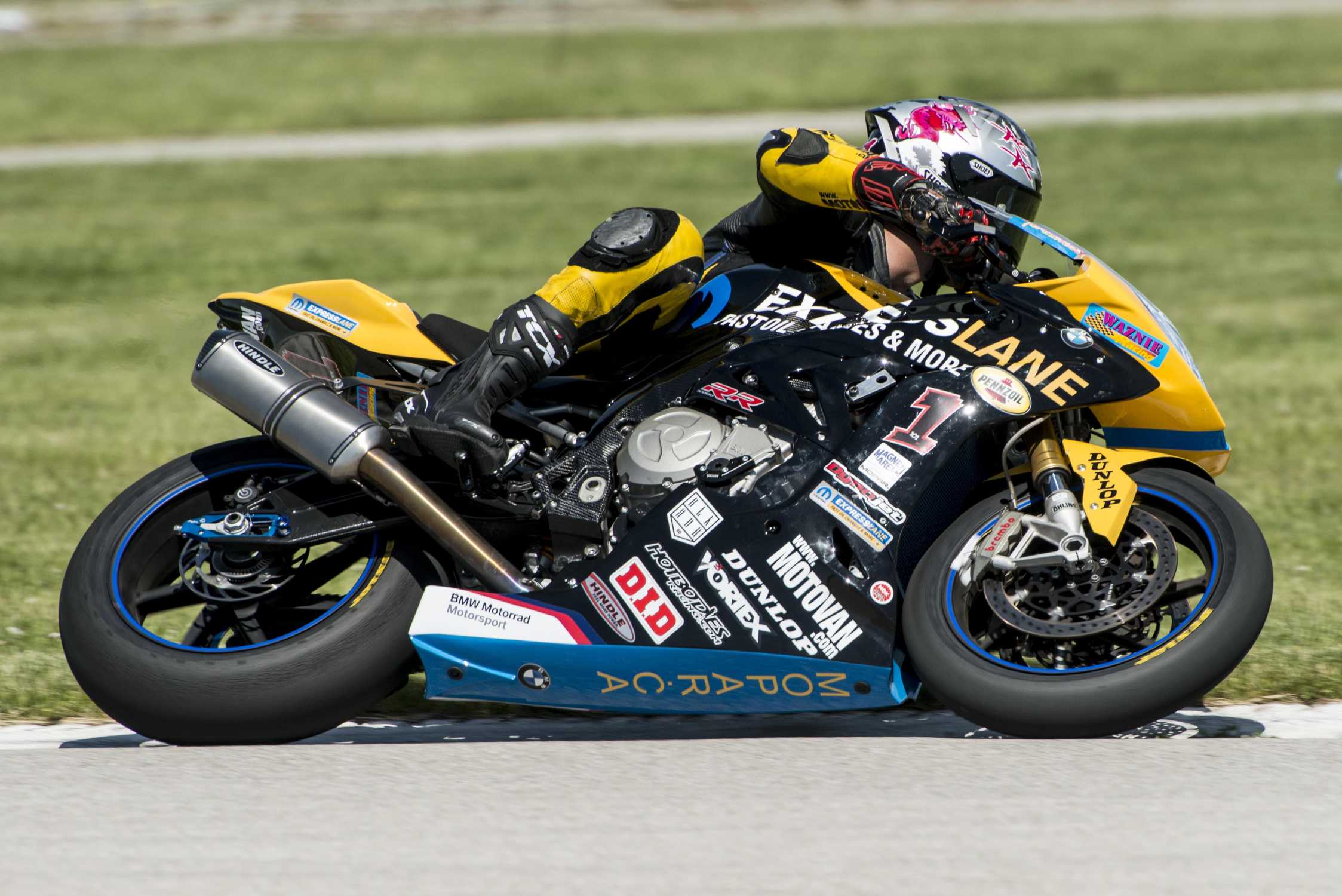 Grand Ben (CAN) Canadian SBK 11st June 2017. Team BMW Waznie Racing ...