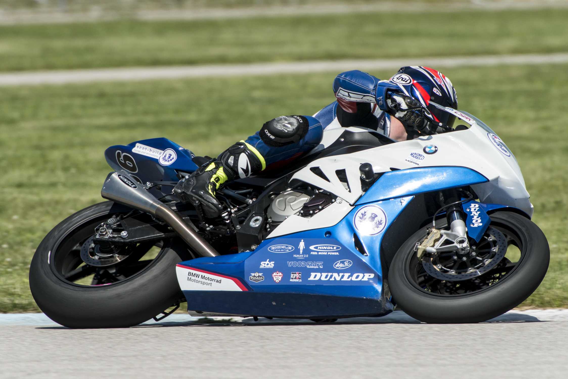 Grand Ben (CAN) Canadian SBK 11st June 2017. Team BMW Rider Ben Young ...
