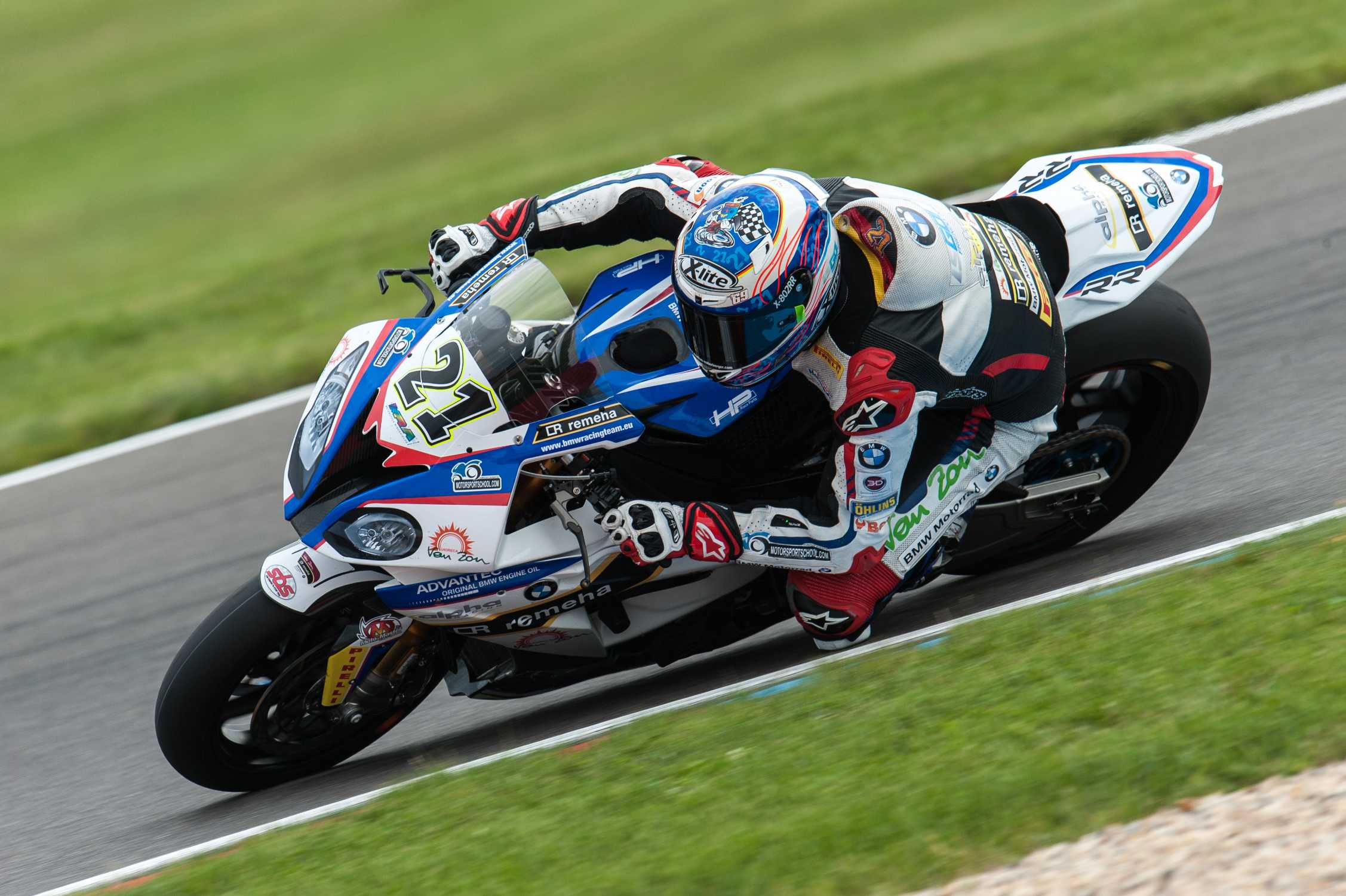 Lausitzring (GER) WorldSBK 18th August 2017. Team Van Zon-Remeha-BMW ...