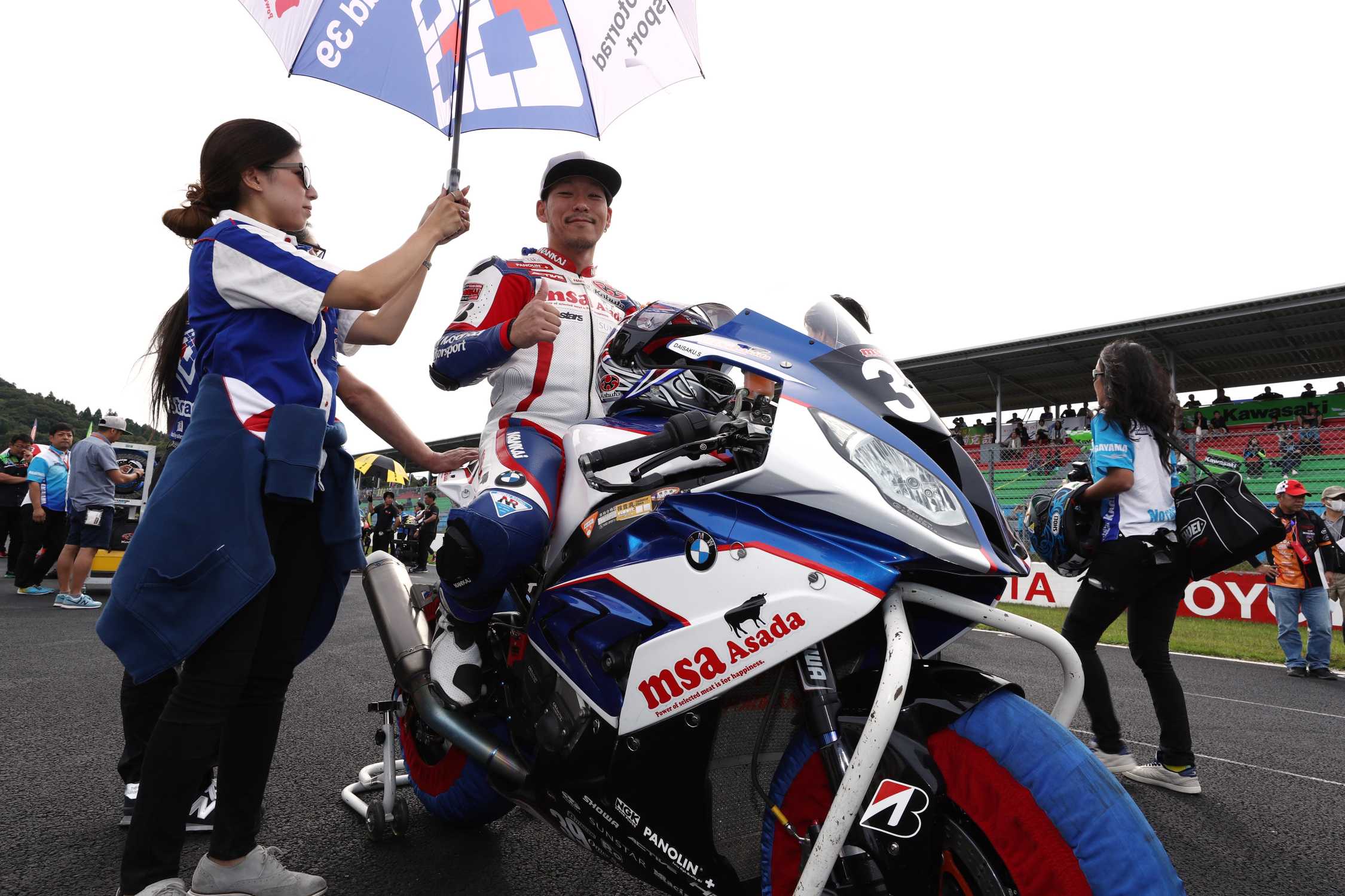 Okayama (JP) - All Japan Superbike Championship - 01st October 2017. Team BMW Rosetta Motorrad39 ...