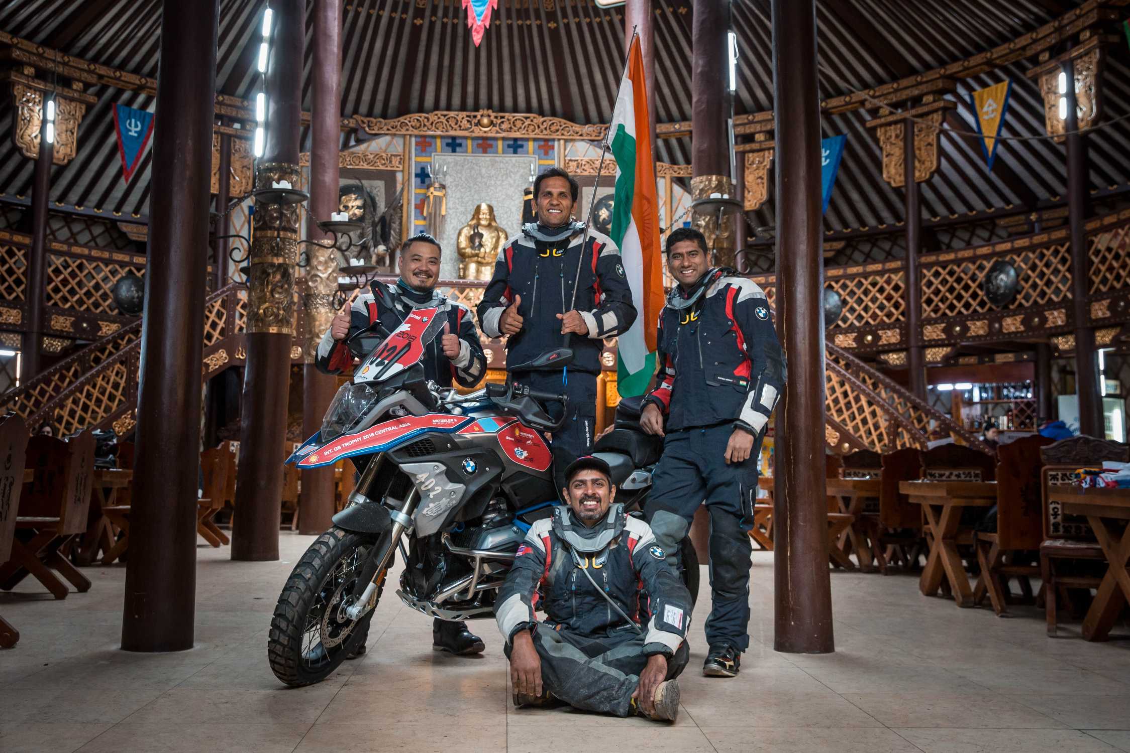 BMW Motorrad International GS Trophy Central Asia 2018, Team India (06/ ...