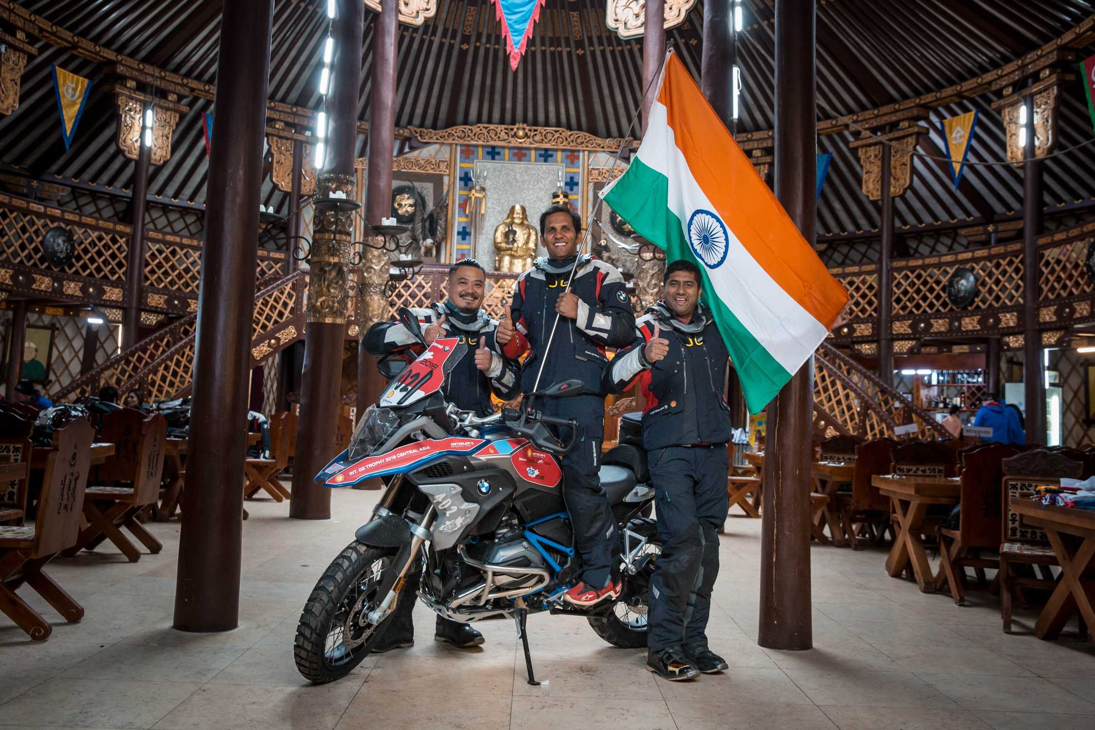 BMW Motorrad International GS Trophy Central Asia 2018, Team India (06/ ...