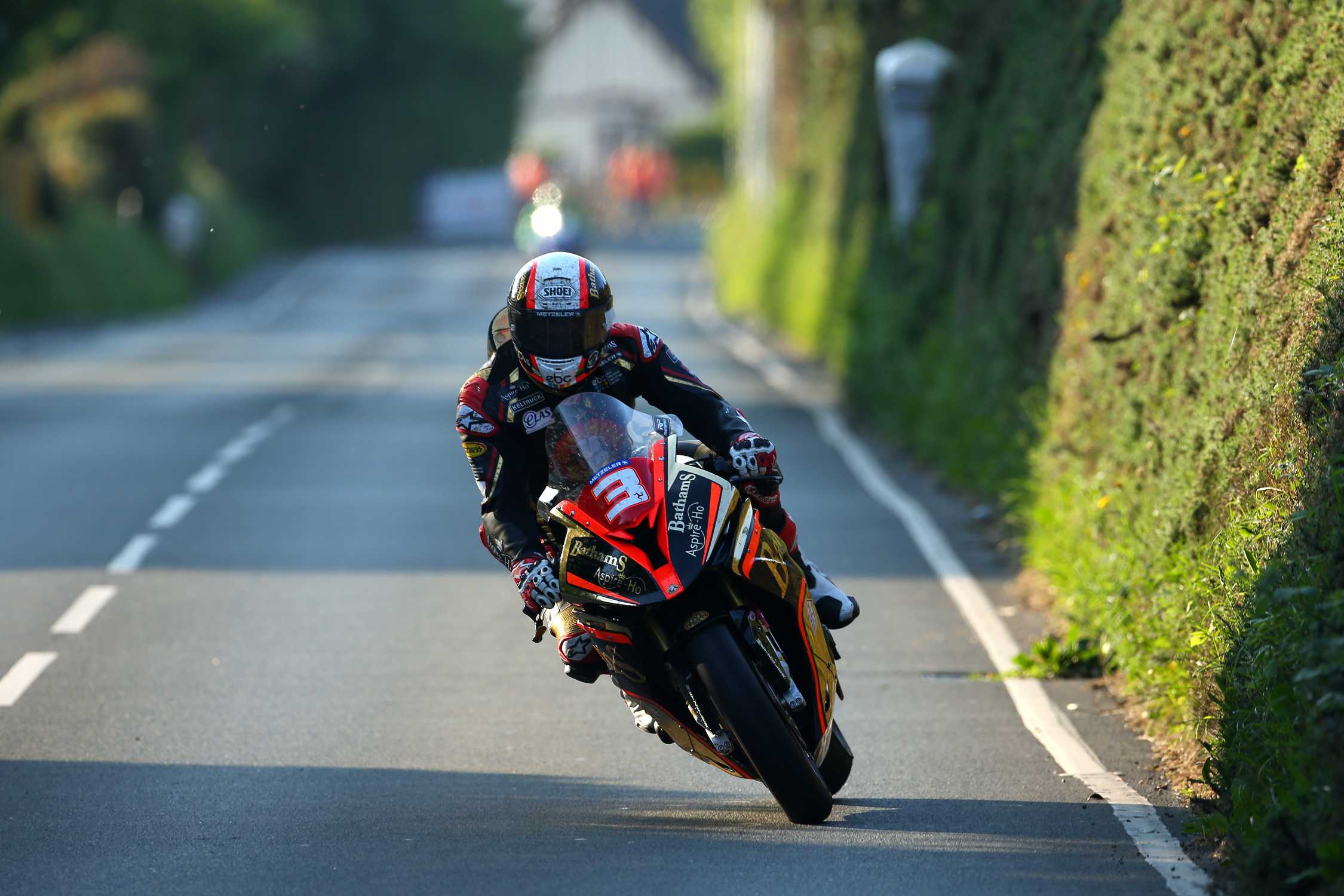 Isle of Man (GBR) Tourist Trophy 4th June 2018. Superstock race. Team ...