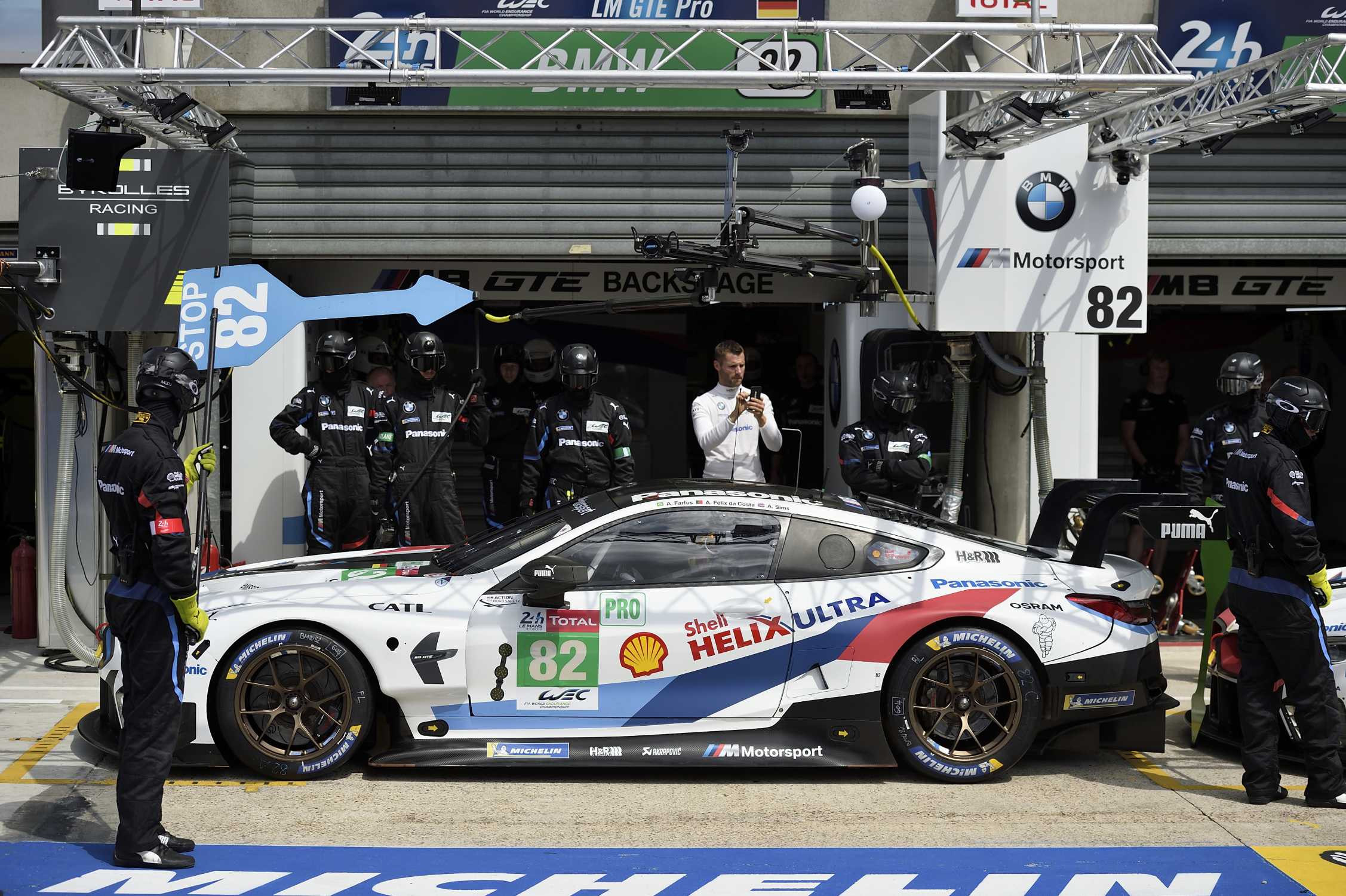 Le Mans (FRA), 13th June 2018. BMW M Motorsport, FIA World Endurance ...