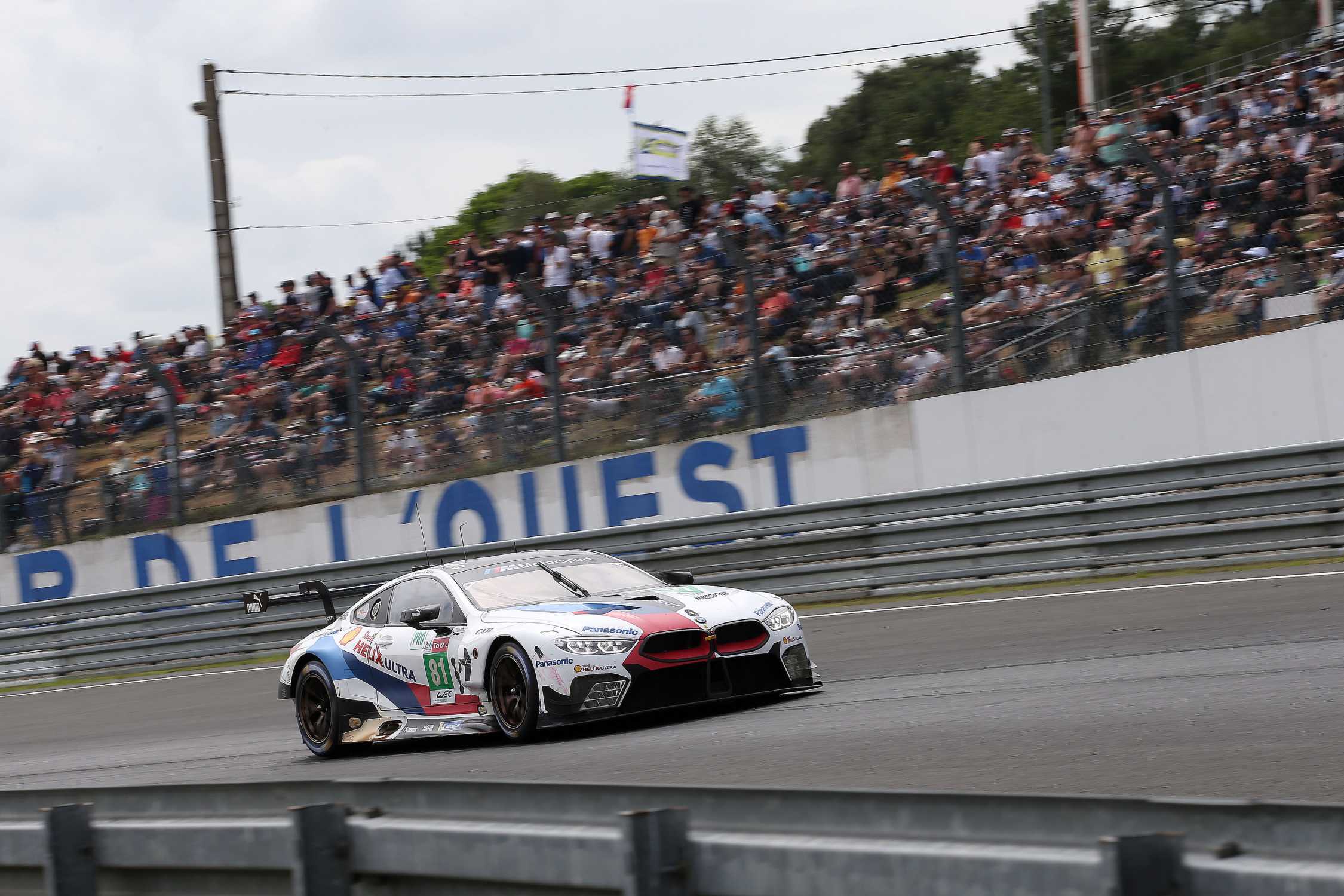 Le Mans (FRA), 16th June 2018. BMW M Motorsport, FIA World Endurance ...