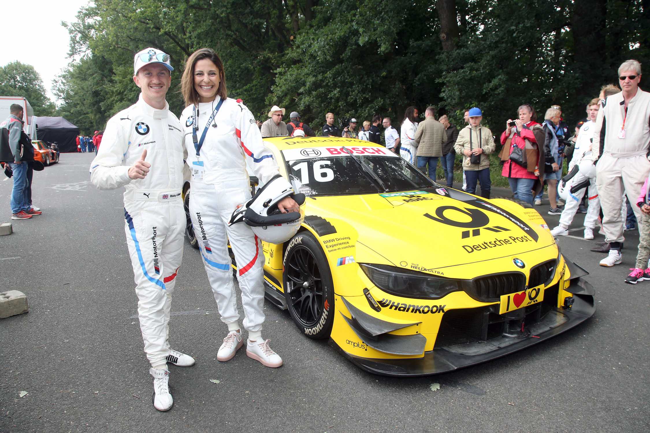 Norisring (GER), 23rd June 2018. BMW M Motorsport, DTM, Round 7, BMW M4 DTM Race Taxi, Ricky ...