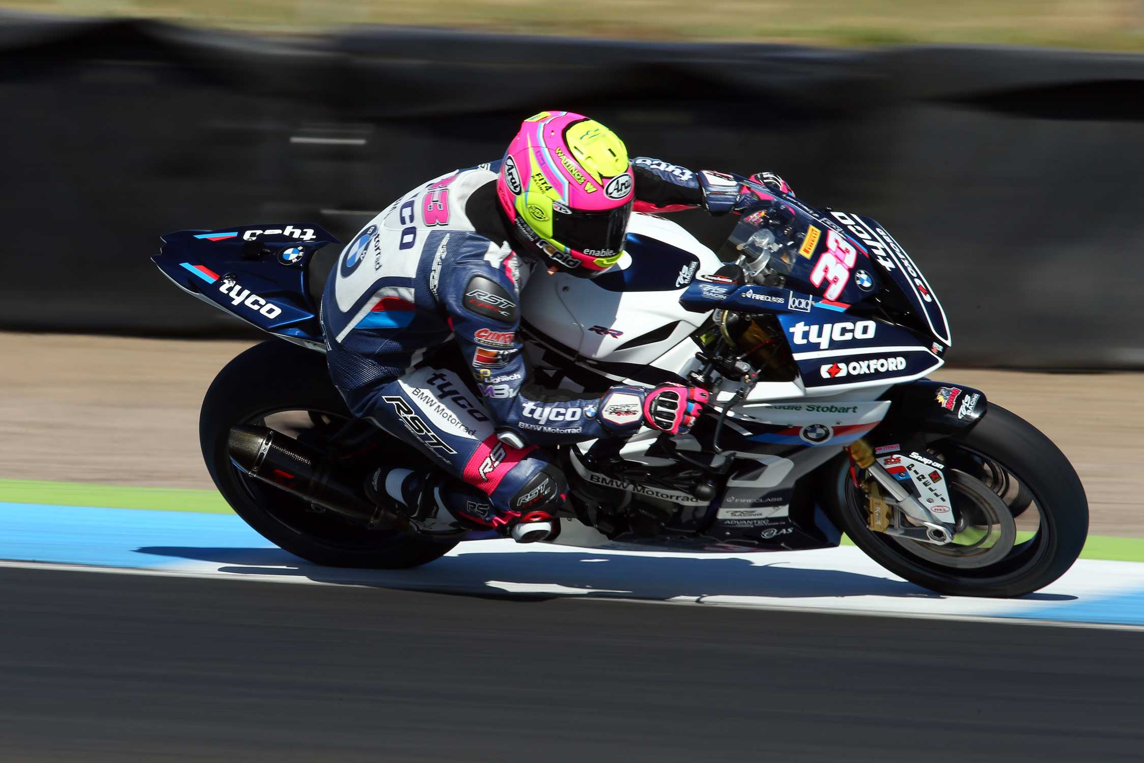 Knockhill (GB) British Superbike Championship 08th July 2018. Team Tyco ...