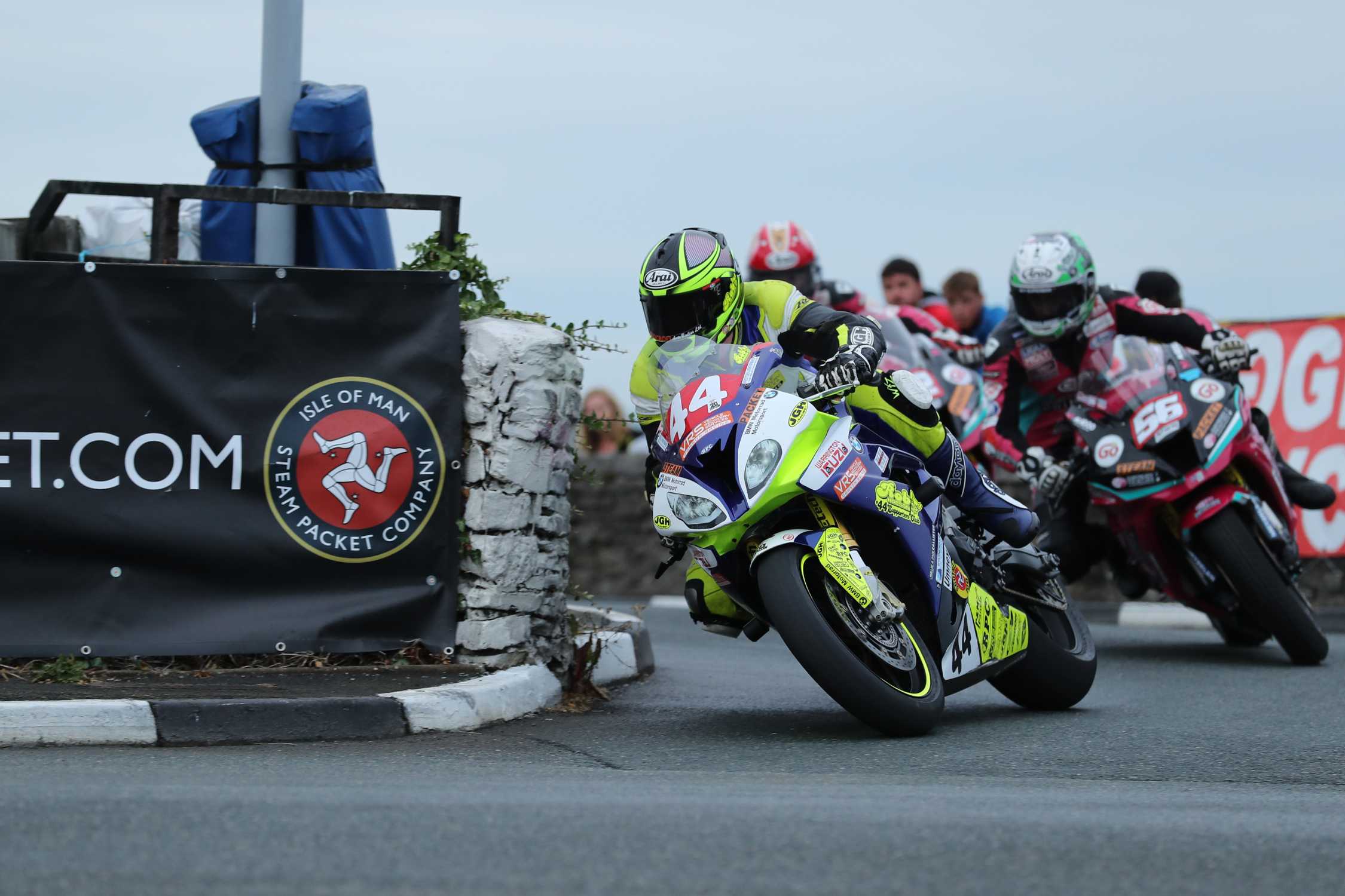 Isle of Man (GBR) Southern 100 - 12nd July 2018. Team BMW Rider Rob ...