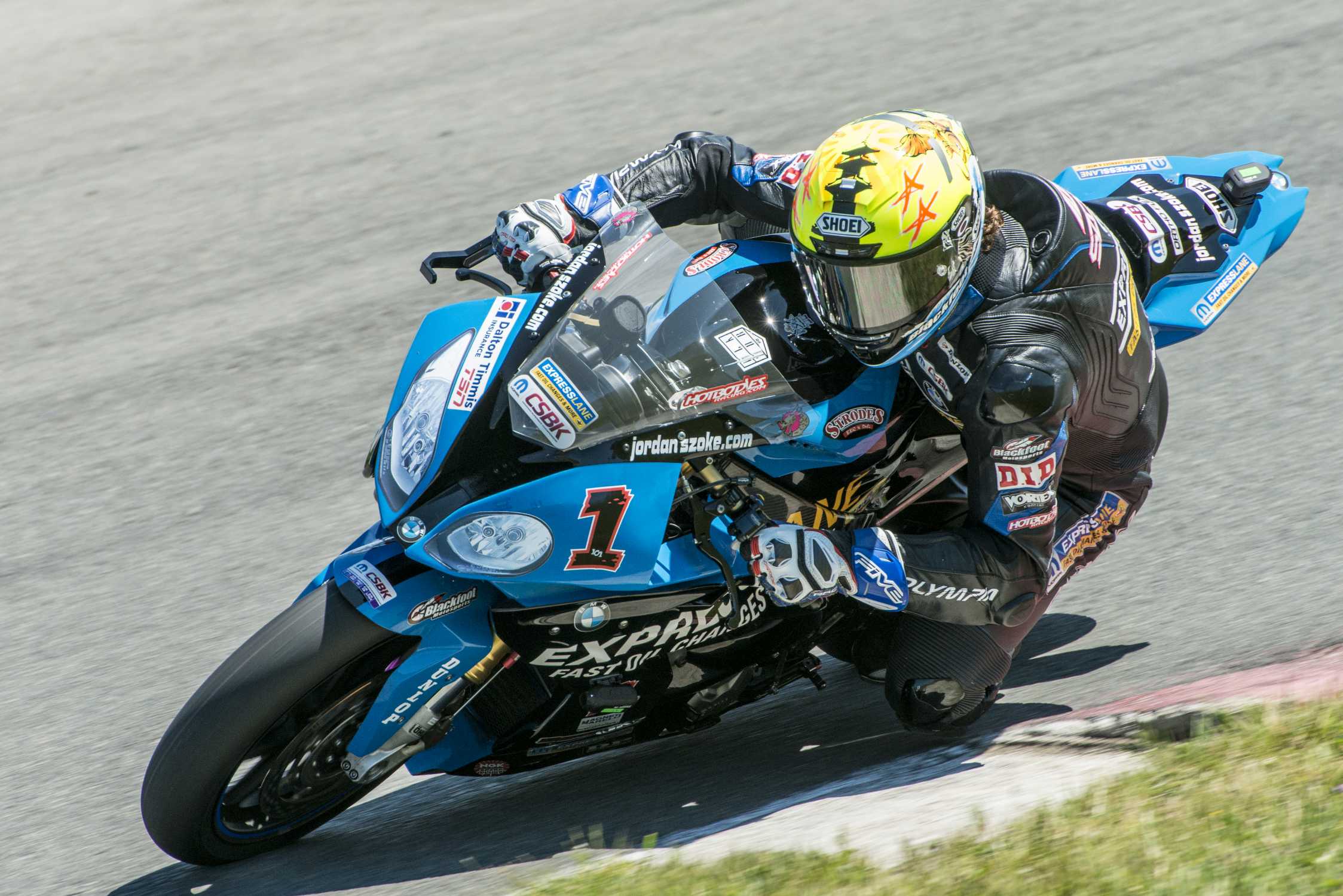 Atlantic Motorsport Park (CAN) Canadian SBK 22nd July 2018. Team BMW ...