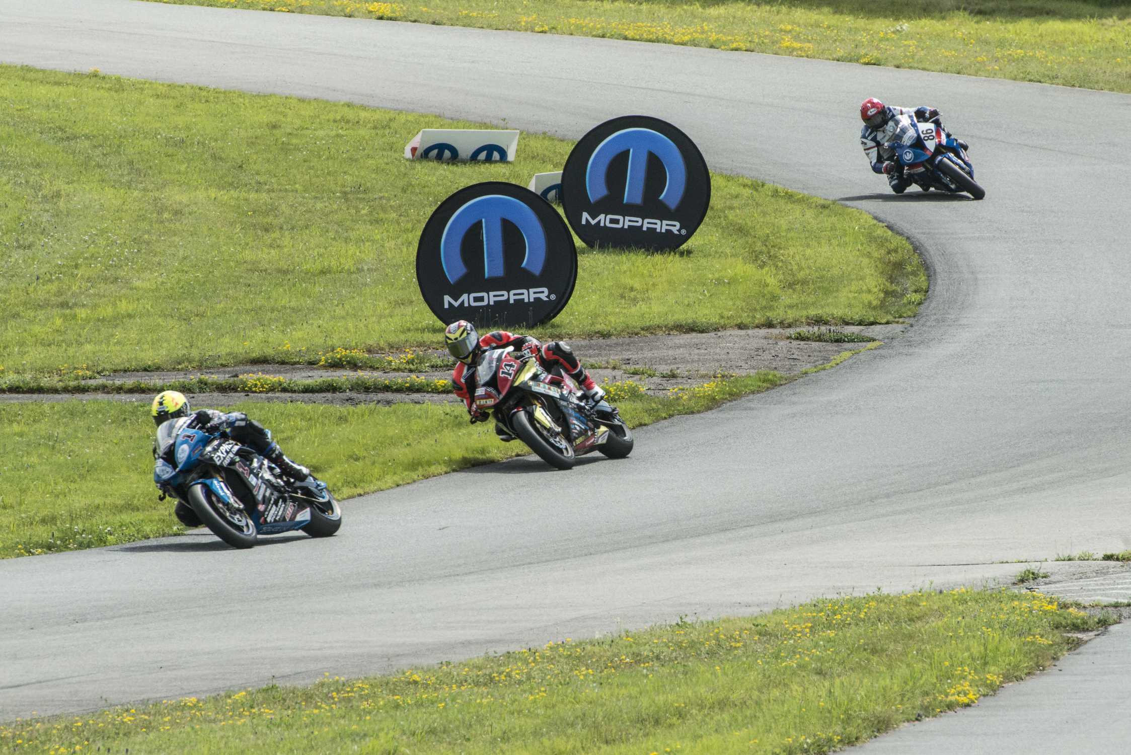 Atlantic Motorsport Park (CAN) Canadian SBK 22nd July 2018. Team BMW ...