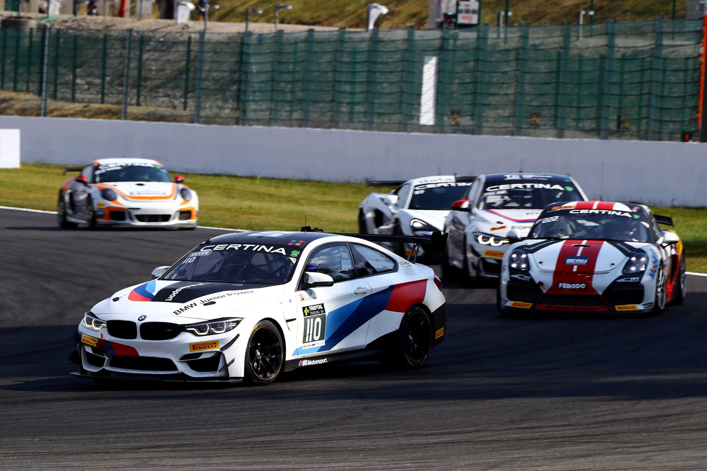 Spa-Francorchamps (BEL) 20.-22. July 2018. GT4-European Series, Round 4. #110 RN Vision STS, BMW ...