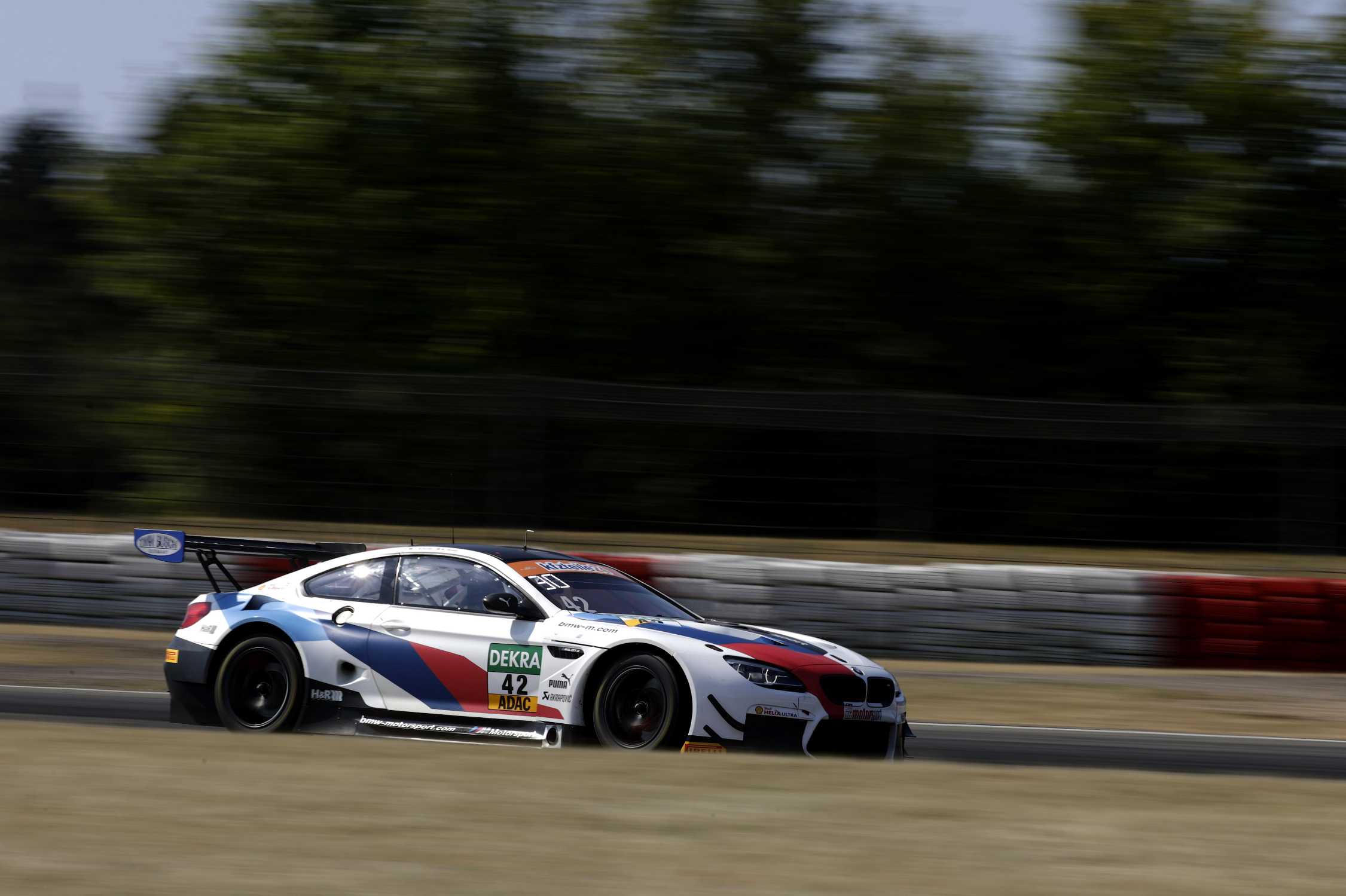 Nürburgring (GER) 3rd August 2018. BMW M Motorsport, ADAC-GT Masters, Round 4, #42 BMW Team ...