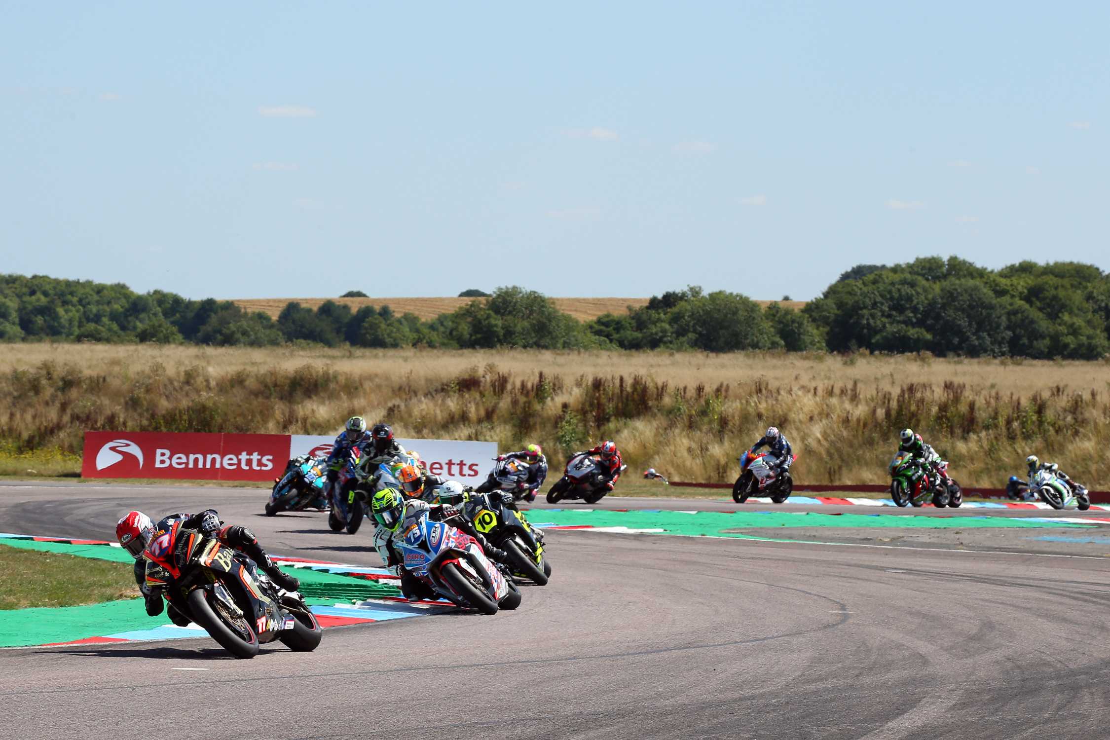Thruxton (GB) British Superbike Championship 05th August 2018. Team BMW ...