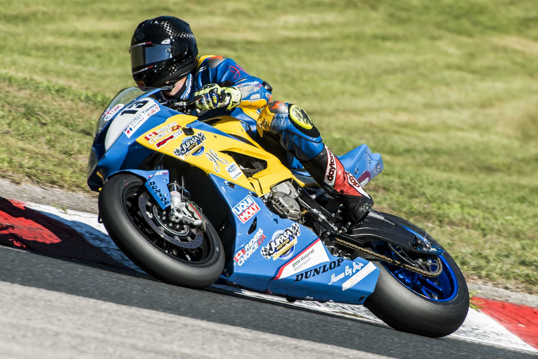 Mosport (CAN) Canadian SBK 12nd August 2018. Team BMW Riders Choice ...