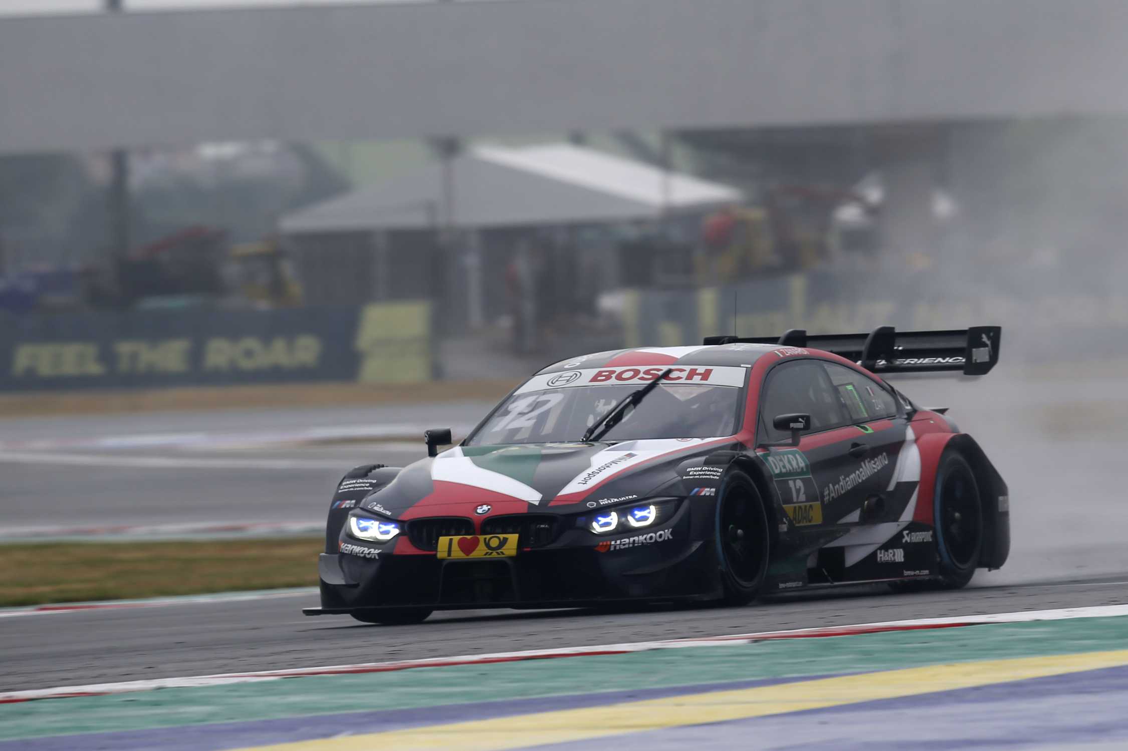 Misano (ITA) 25th August 2018. BMW M Motorsport, DTM, Round 7, Alessandro Zanardi (ITA), BMW M4 ...