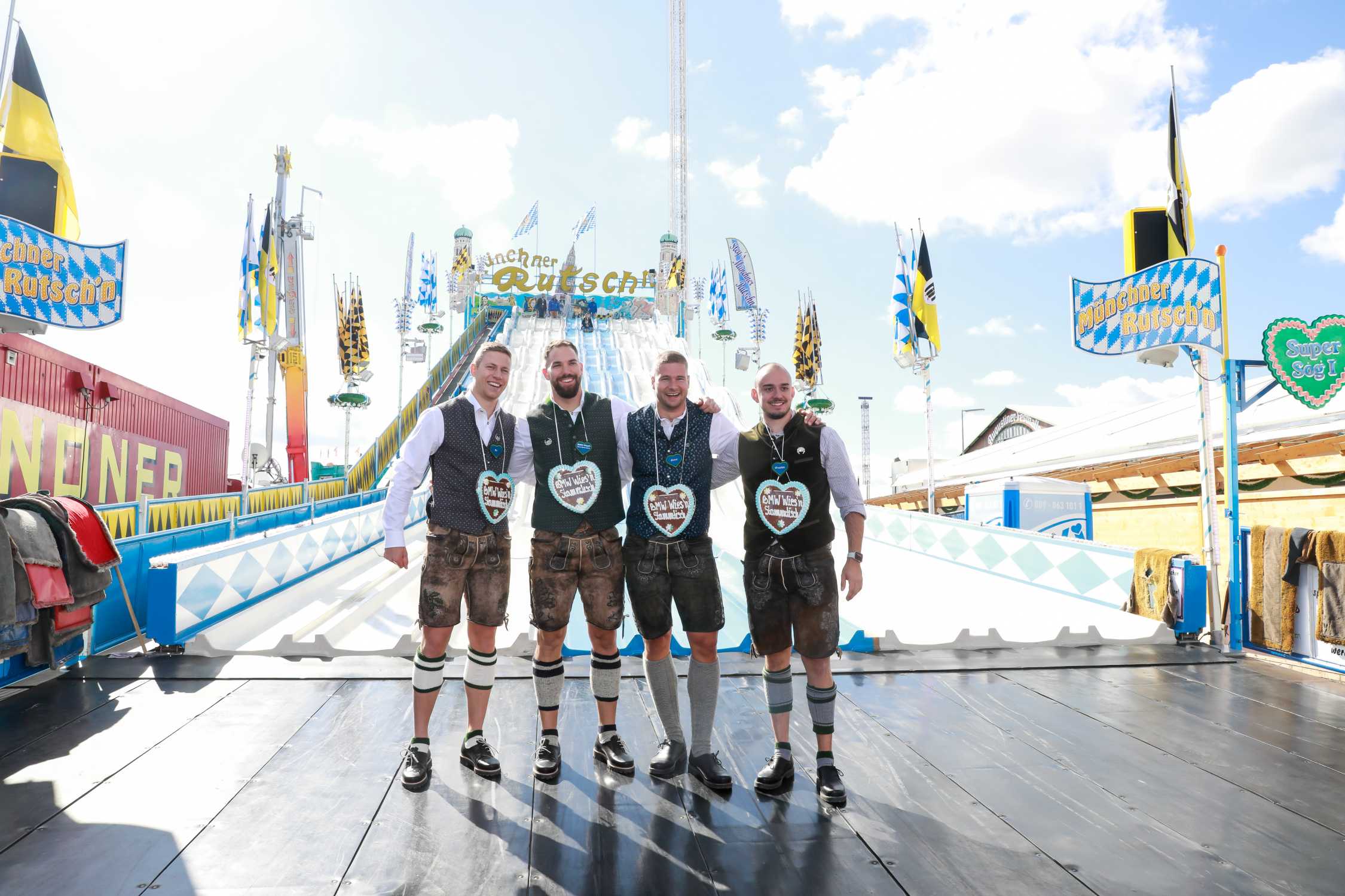 Munich (GER), 25th September 2018. BMW Wiesn Sport-Stammtisch ...