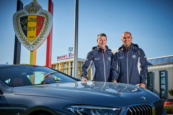 La nouvelle BMW Série 8 pilotée par le coach des Diables Rouges ...