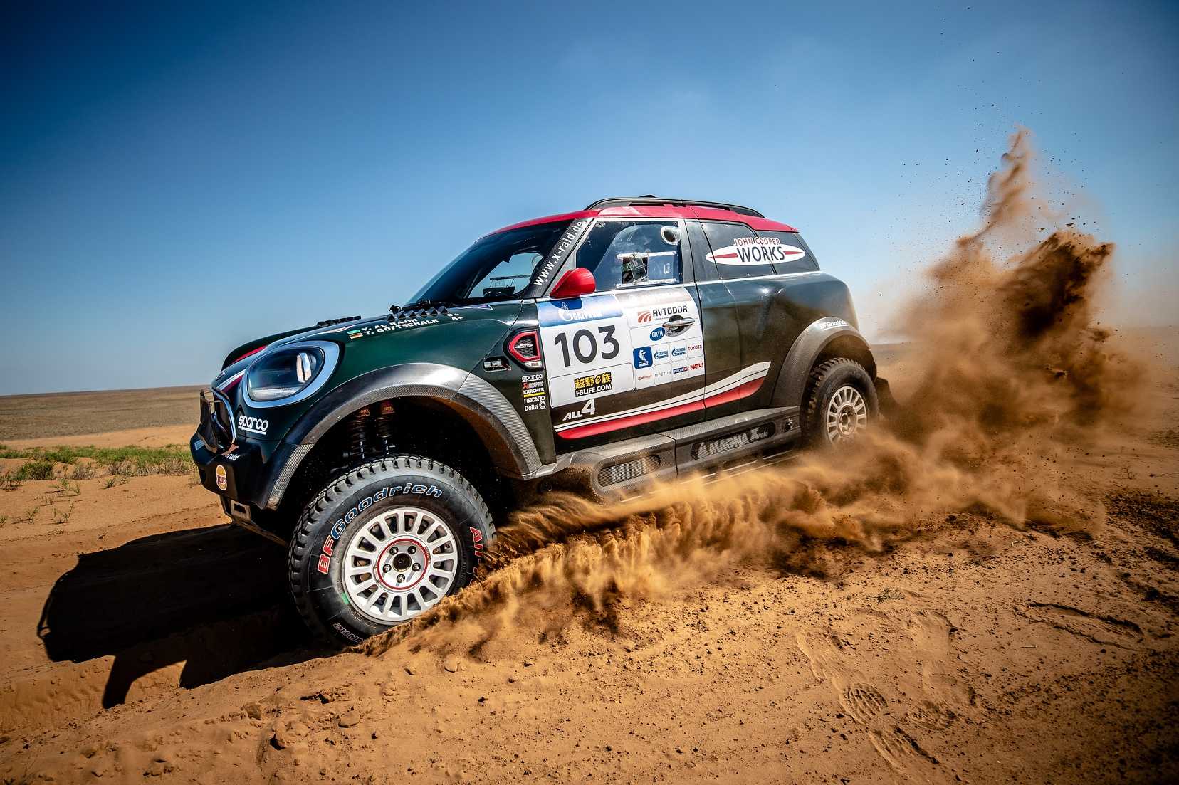 2018 Silk Way Rally Pt1, Jazeed Al Rajhi (KSA), Timo Gottschalk (GER ...