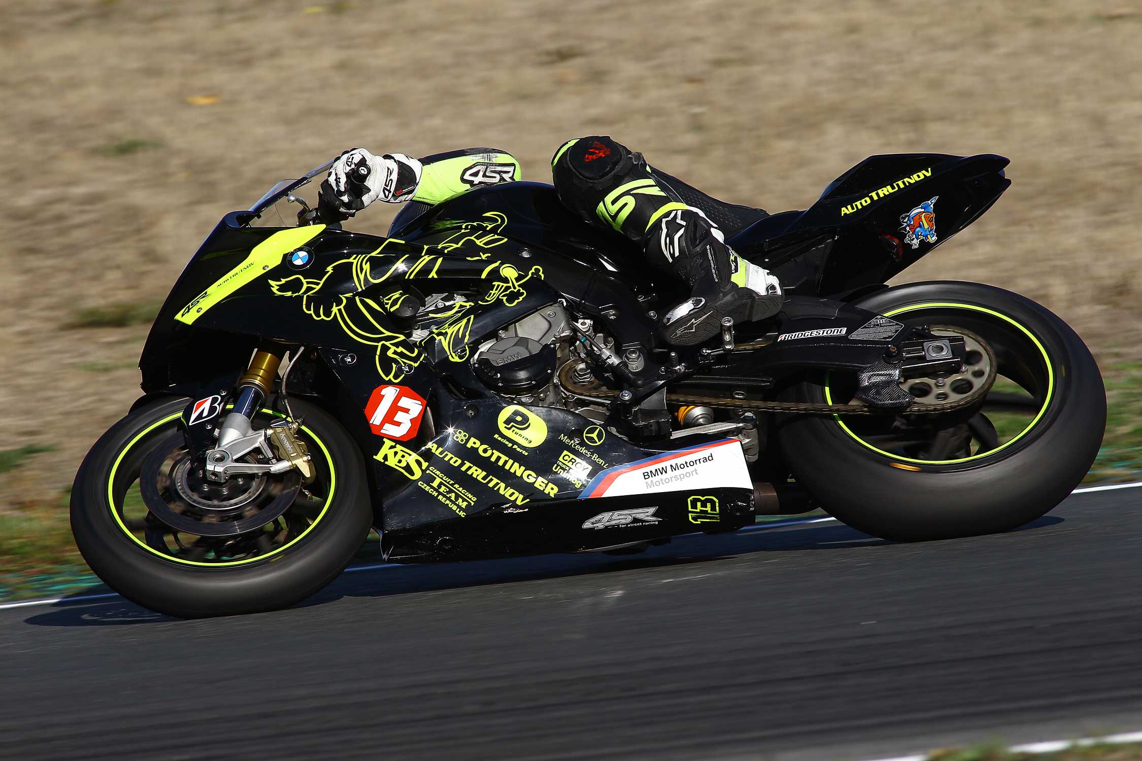 Oschersleben (GER) - Alpe Adria - 07th October 2018. BMW KBS Team Rider ...