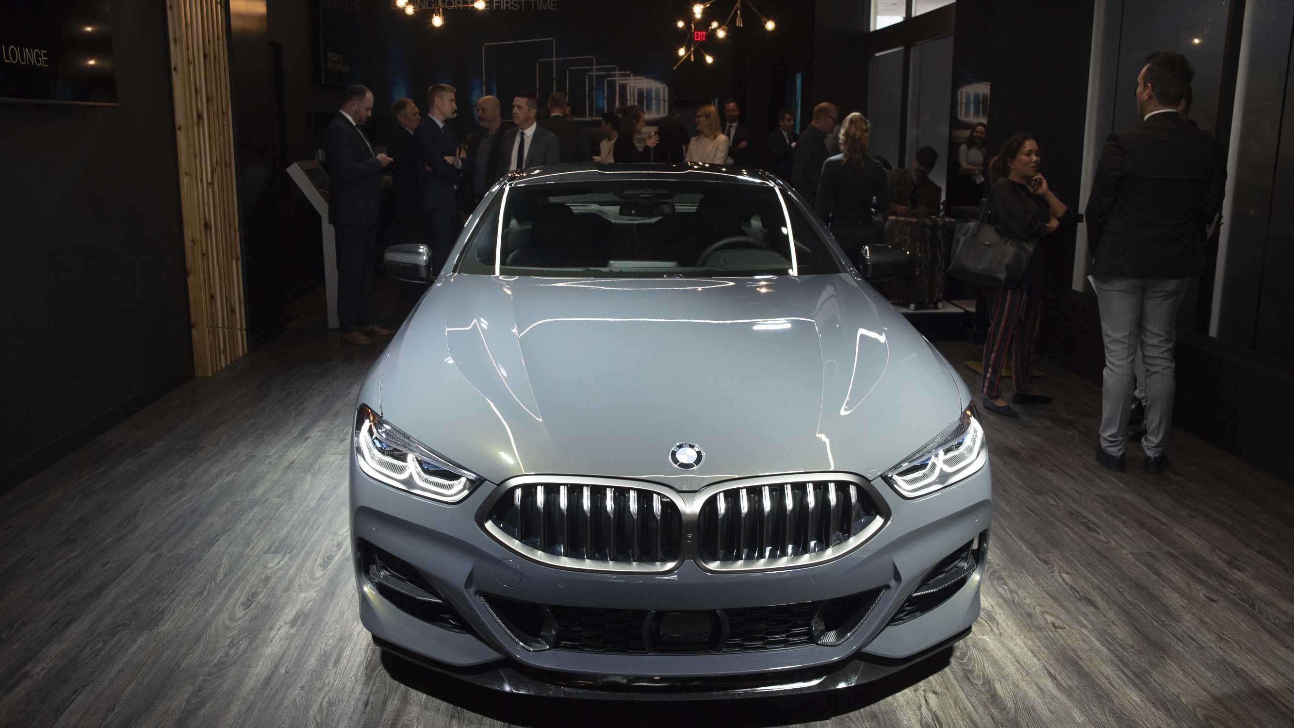 The BMW Luxury Lounge in Toronto featuring the new BMW 8 Series Coupé ...