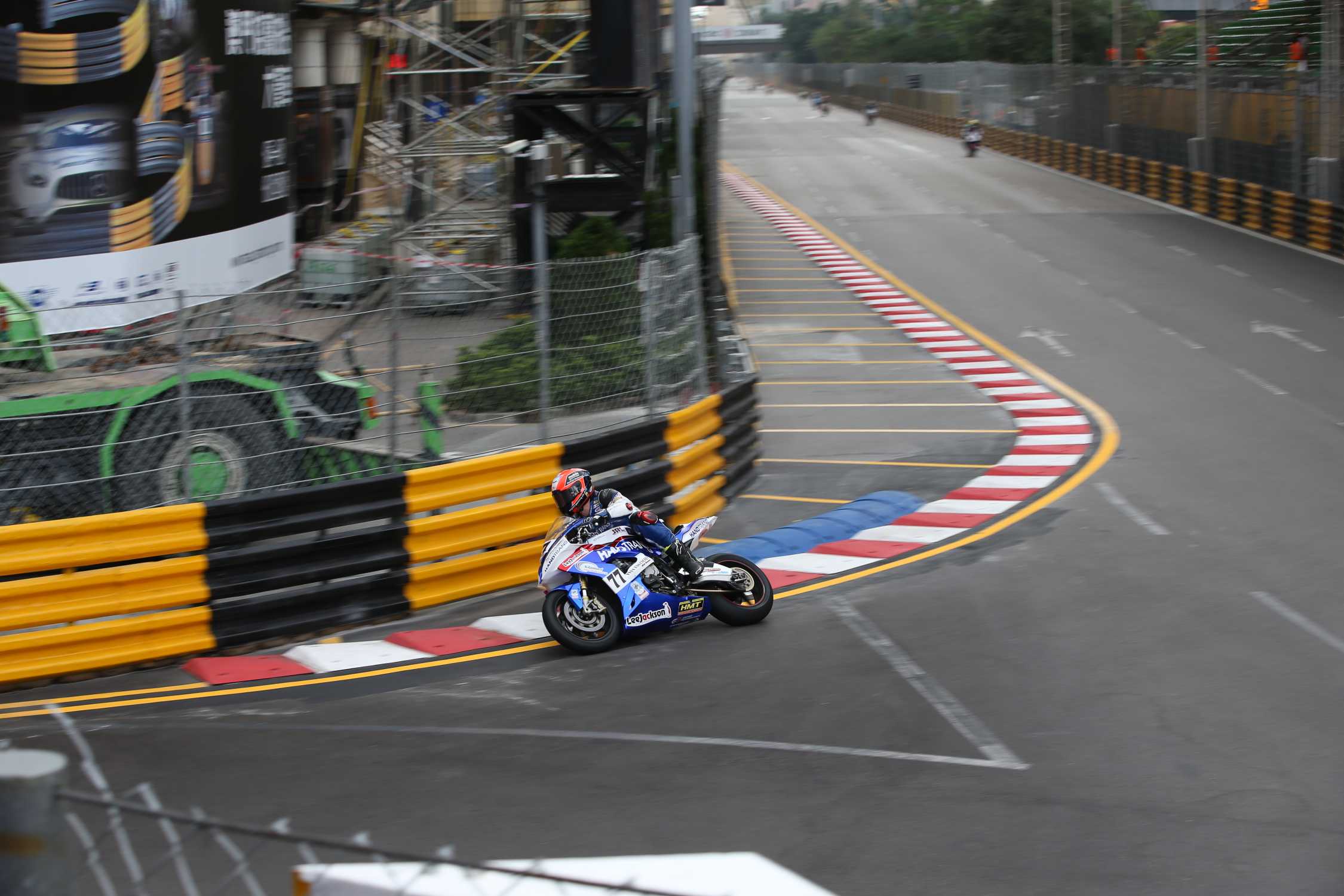 Macau (CHN), 17th November 2018. 52nd Macau Motorcycle Grand Prix. #77 ...