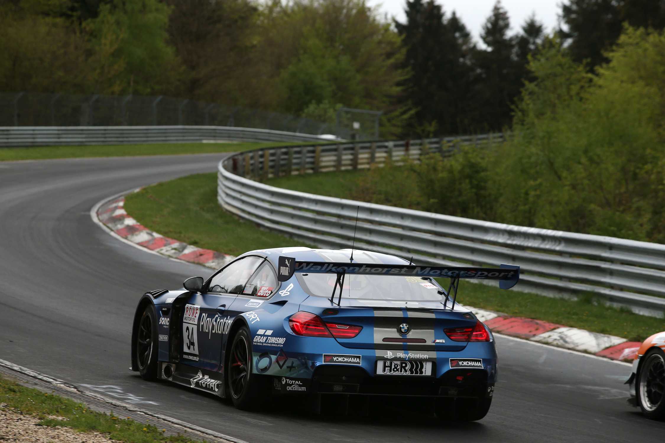 Nürburgring (GER) 26th April 2019. BMW M Motorsport, VLN ...