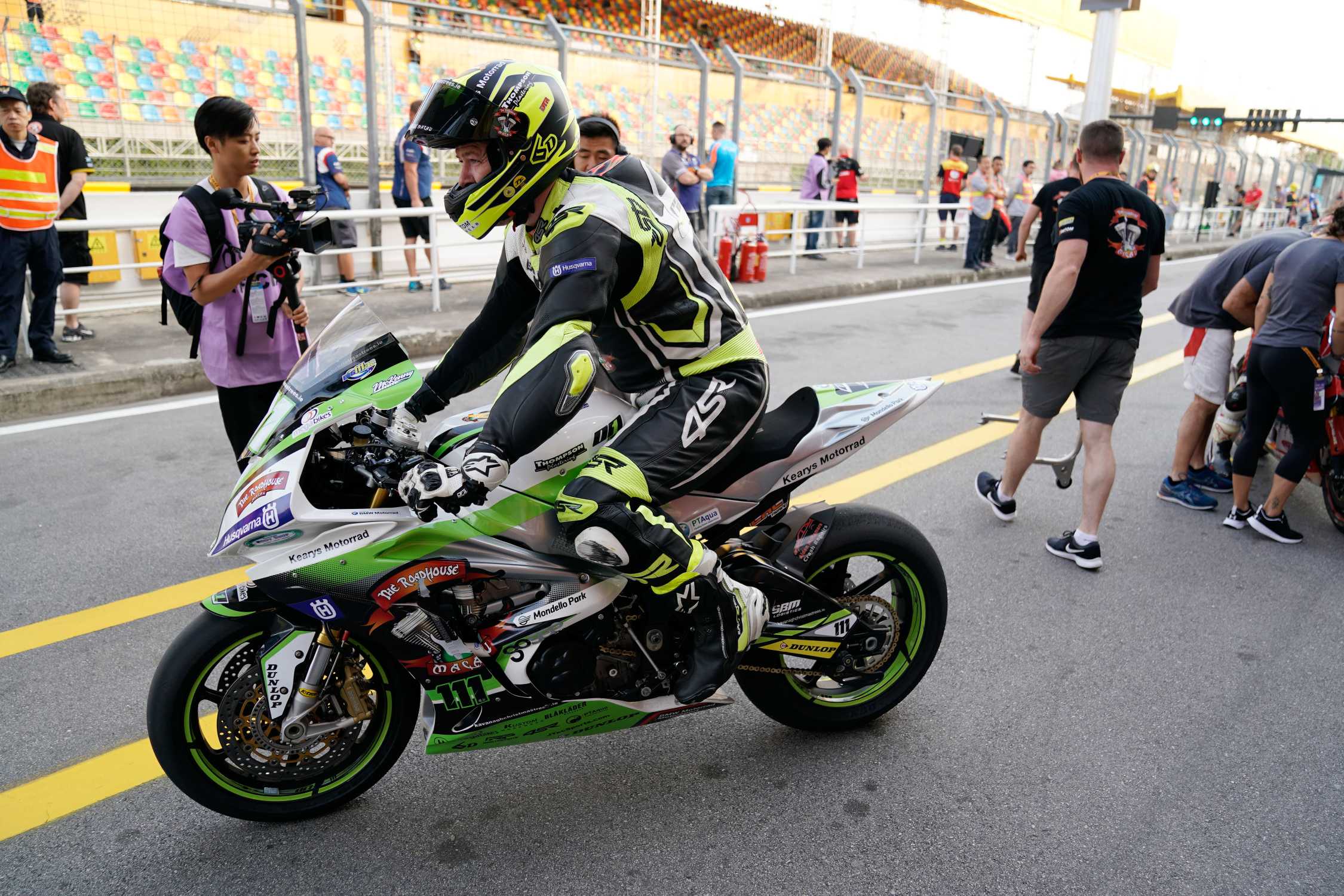 Macau (CHN), 16th November 2019. 53rd Macau Motorcycle Grand Prix. #111 ...