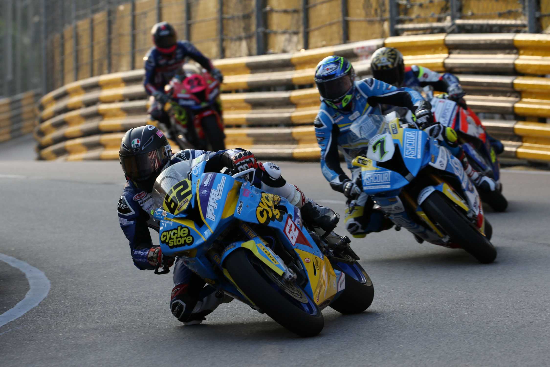 Macau (CHN), 16th November 2019. 53rd Macau Motorcycle Grand Prix. #62 ...