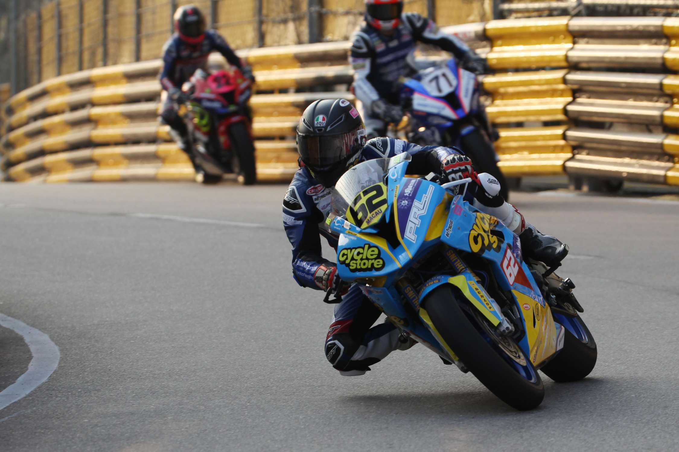 Macau (CHN), 16th November 2019. 53rd Macau Motorcycle Grand Prix. #62 ...