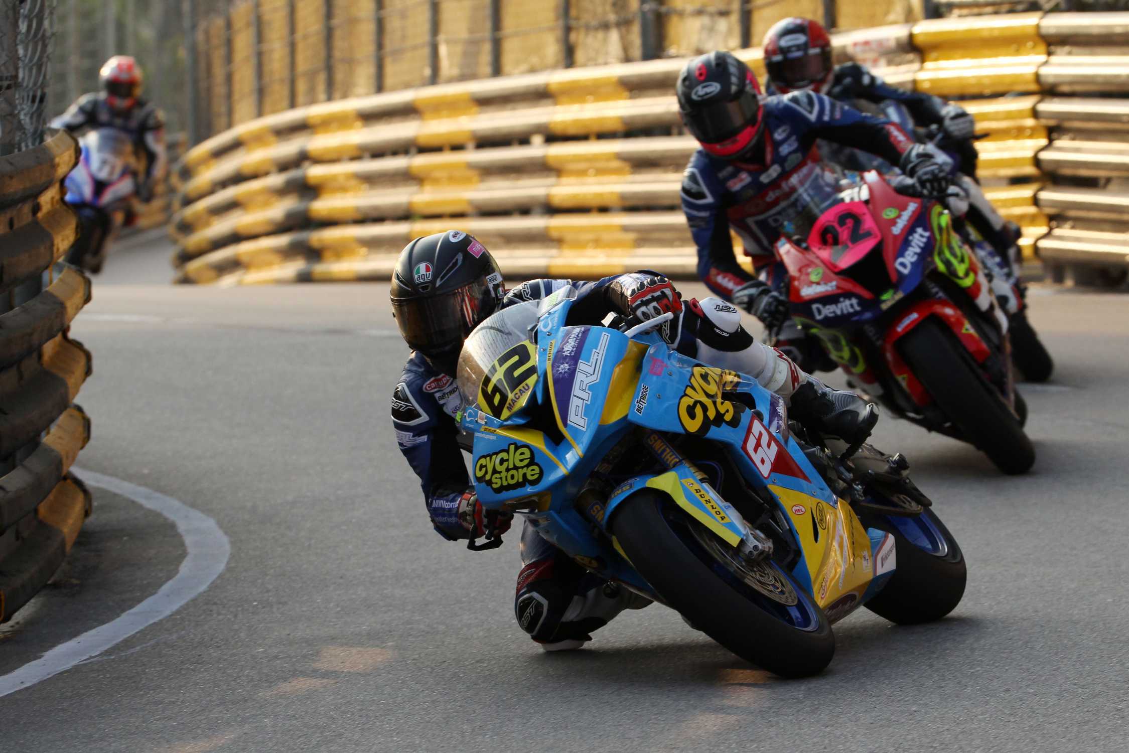 Macau (CHN), 16th November 2019. 53rd Macau Motorcycle Grand Prix. #62 ...