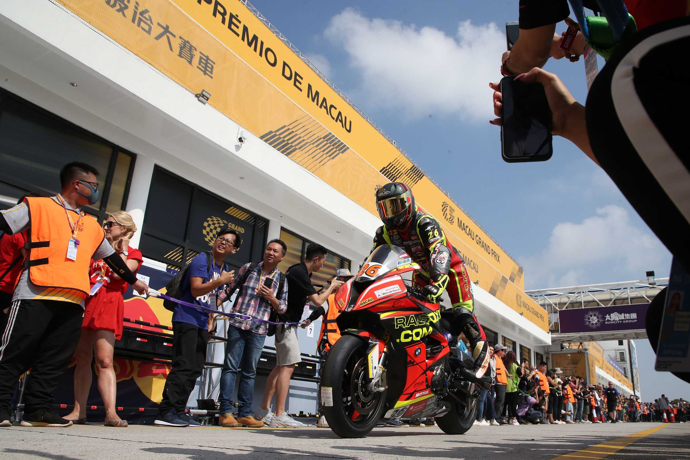 Macau (CHN), 16th November 2019. 53rd Macau Motorcycle Grand Prix. #26 ...