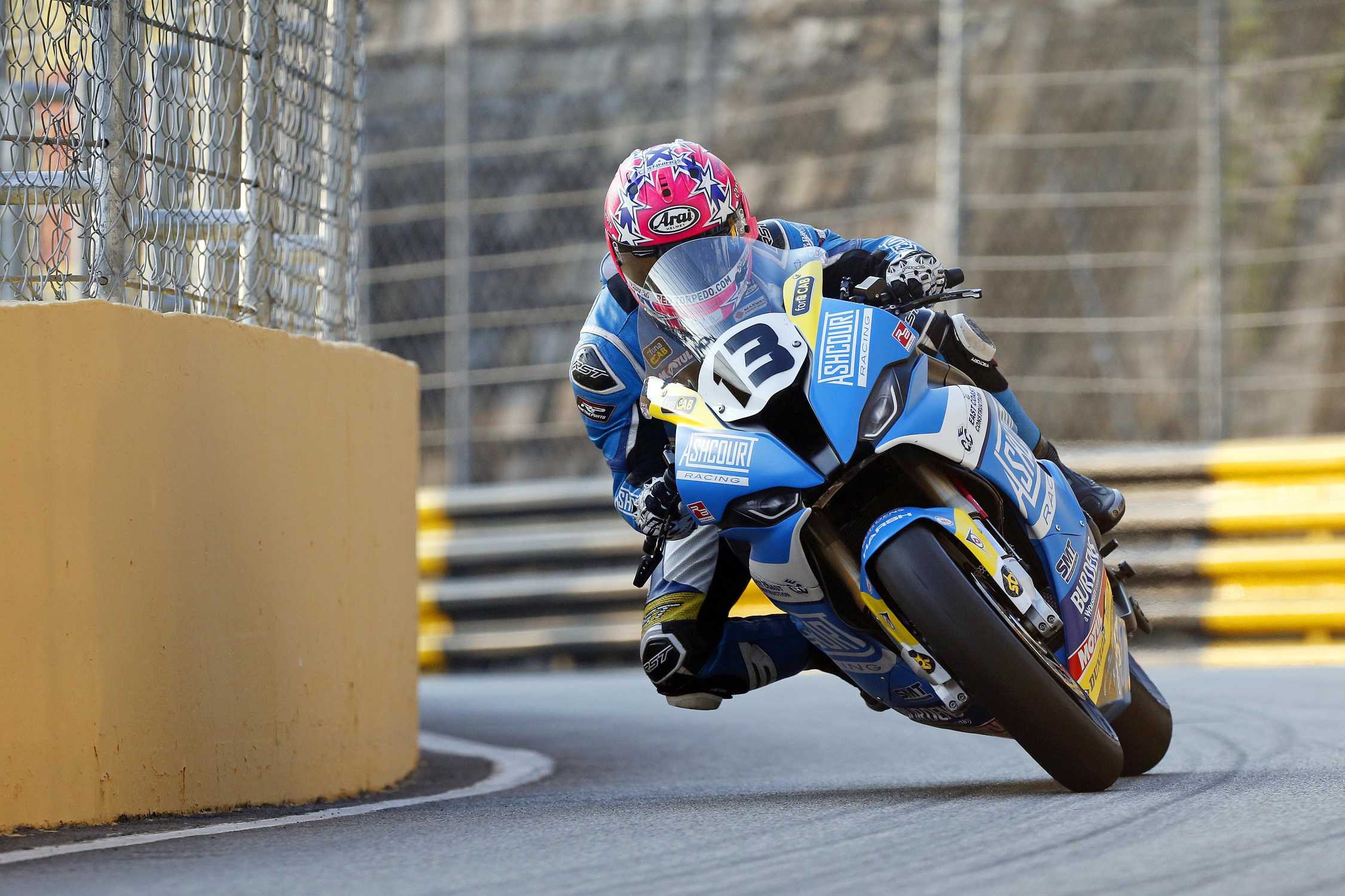 Macau (CHN), 16th November 2019. 53rd Macau Motorcycle Grand Prix. #13 ...