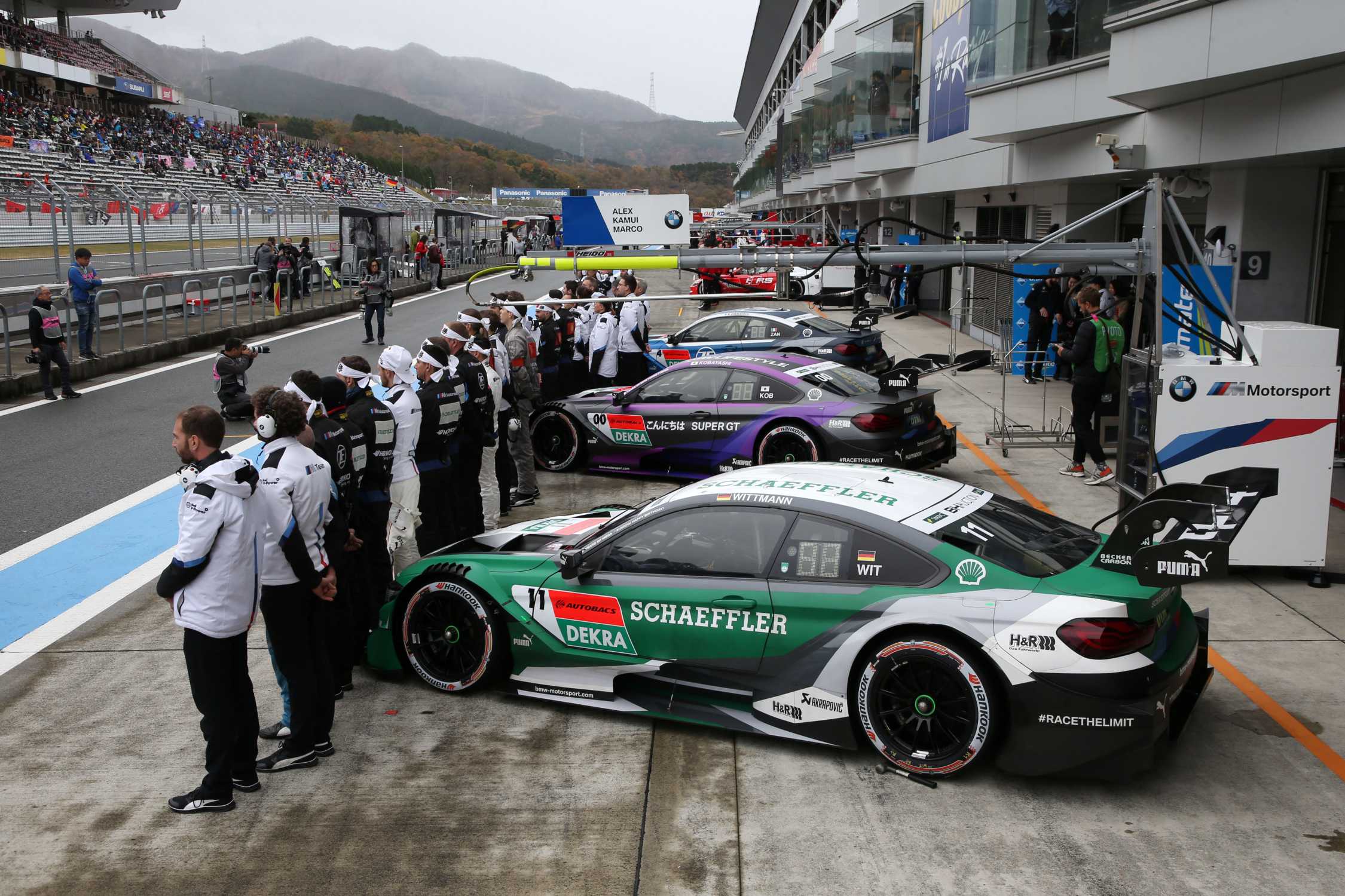 Fuji Speedway (JPN) 23rd November 2019. BMW M Motorsport, SUPER GT x ...