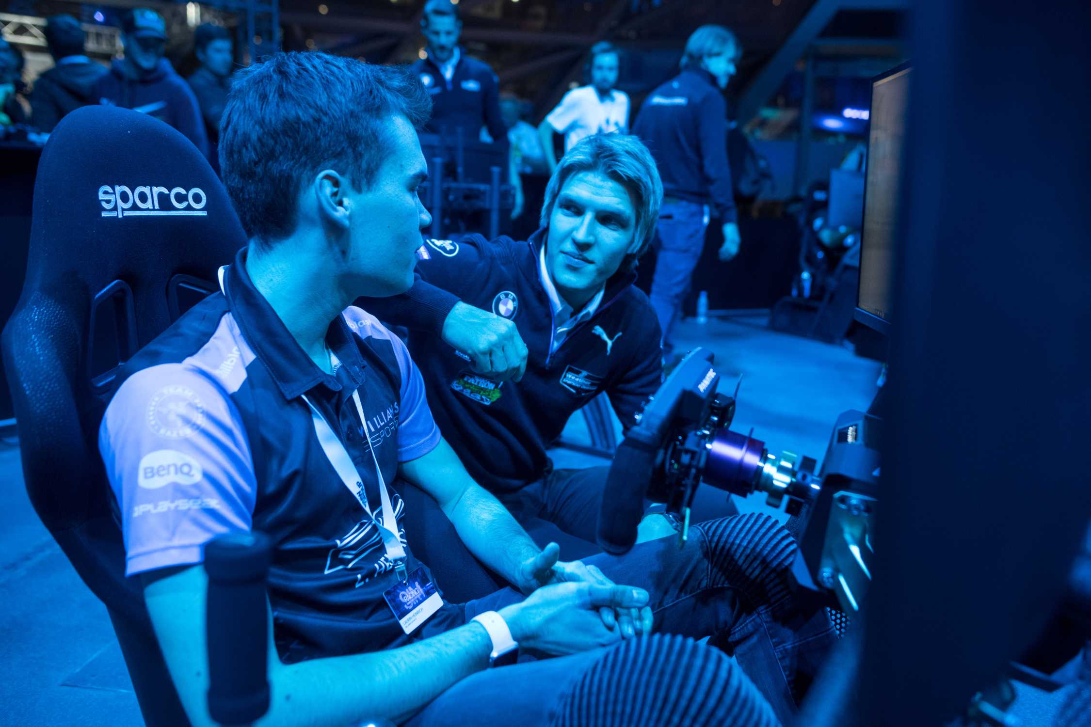 Munich (GER), 5th December 2019. BMW SIM LIVE, Sim-Racing, Simulator ...