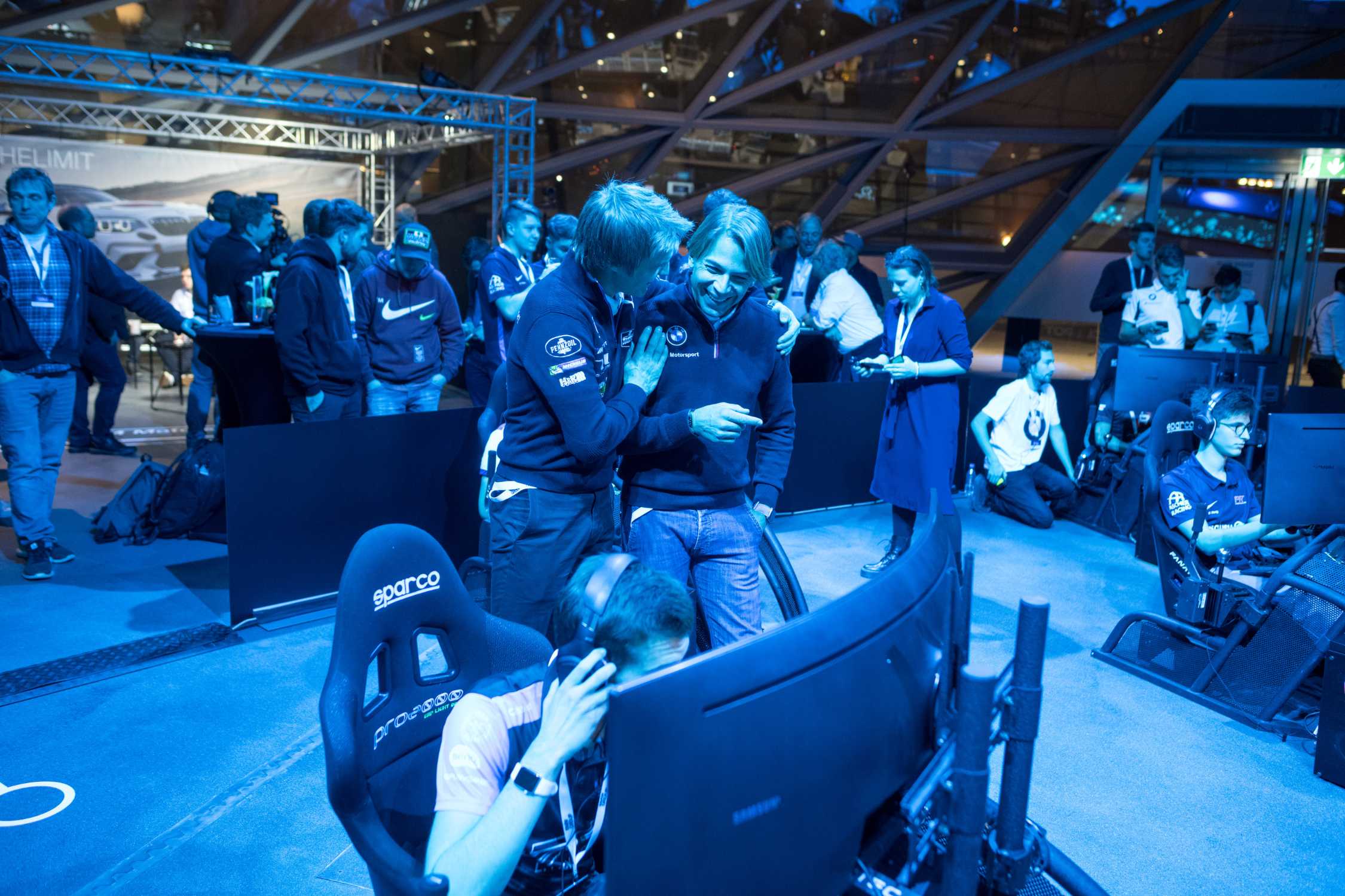 Munich (GER), 5th December 2019. BMW SIM LIVE, Sim-Racing, Simulator ...