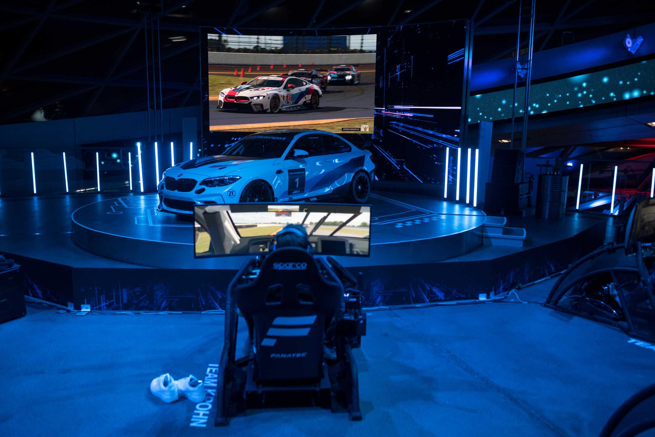 Munich (GER), 5th December 2019. BMW SIM LIVE, Sim-Racing, Simulator ...