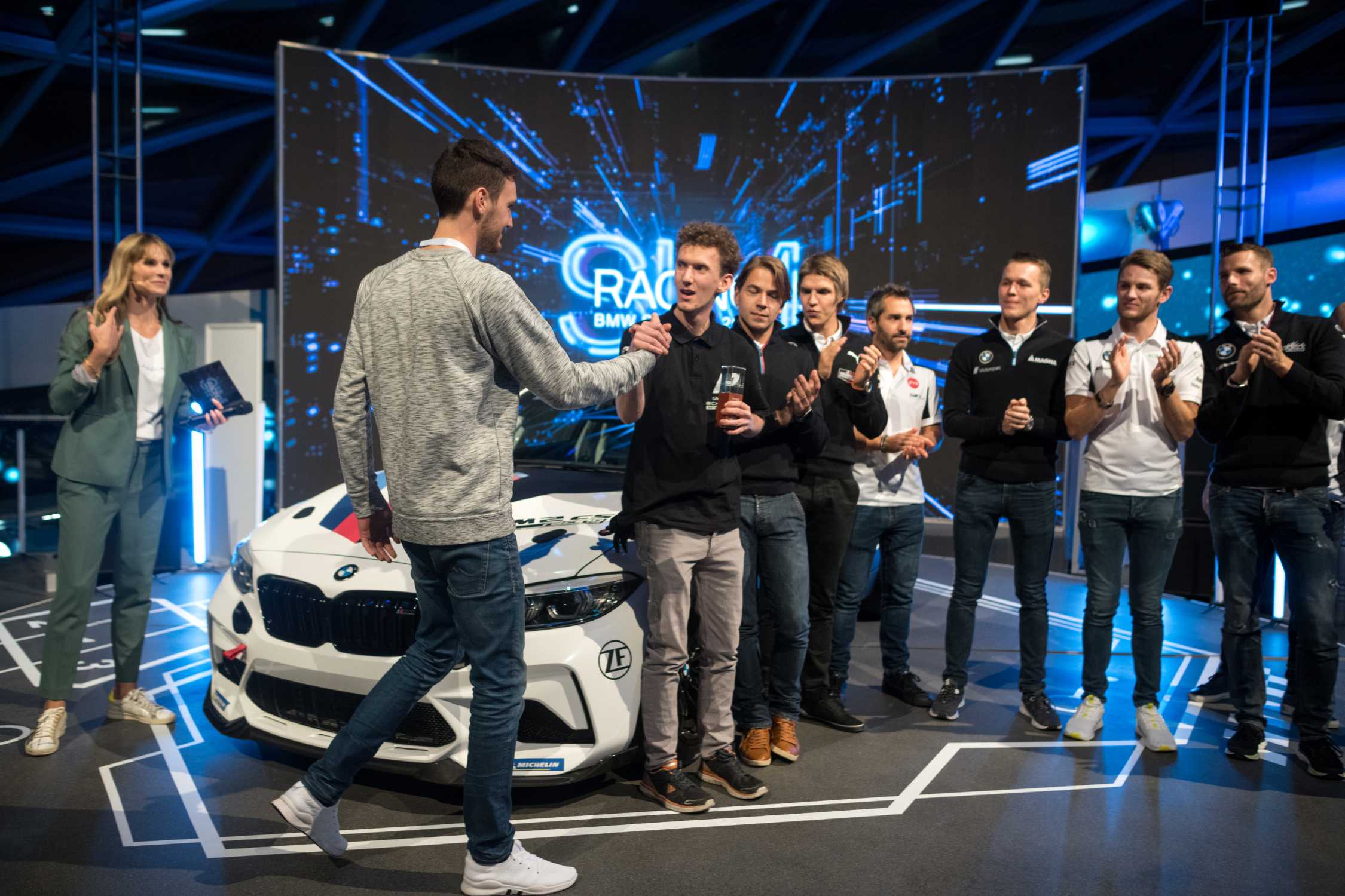 Munich (GER), 5th December 2019. BMW SIM LIVE, Sim-Racing, Simulator ...