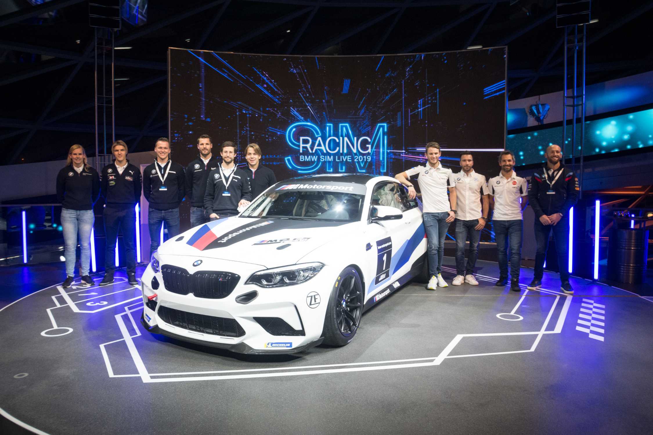 Munich (GER), 5th December 2019. BMW SIM LIVE, Sim-Racing, Simulator ...