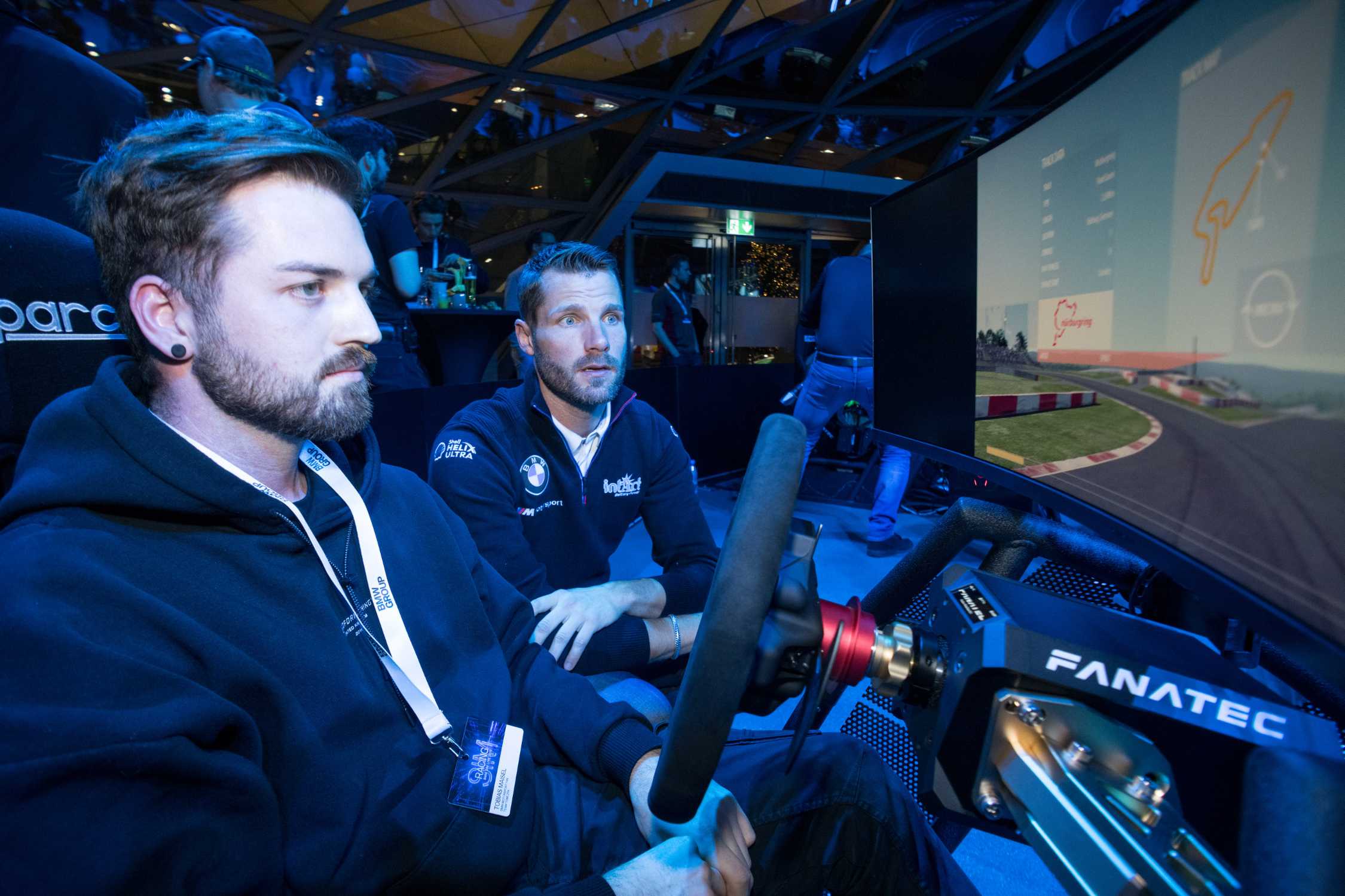 Munich (GER), 5th December 2019. BMW SIM LIVE, Sim-Racing, Simulator ...