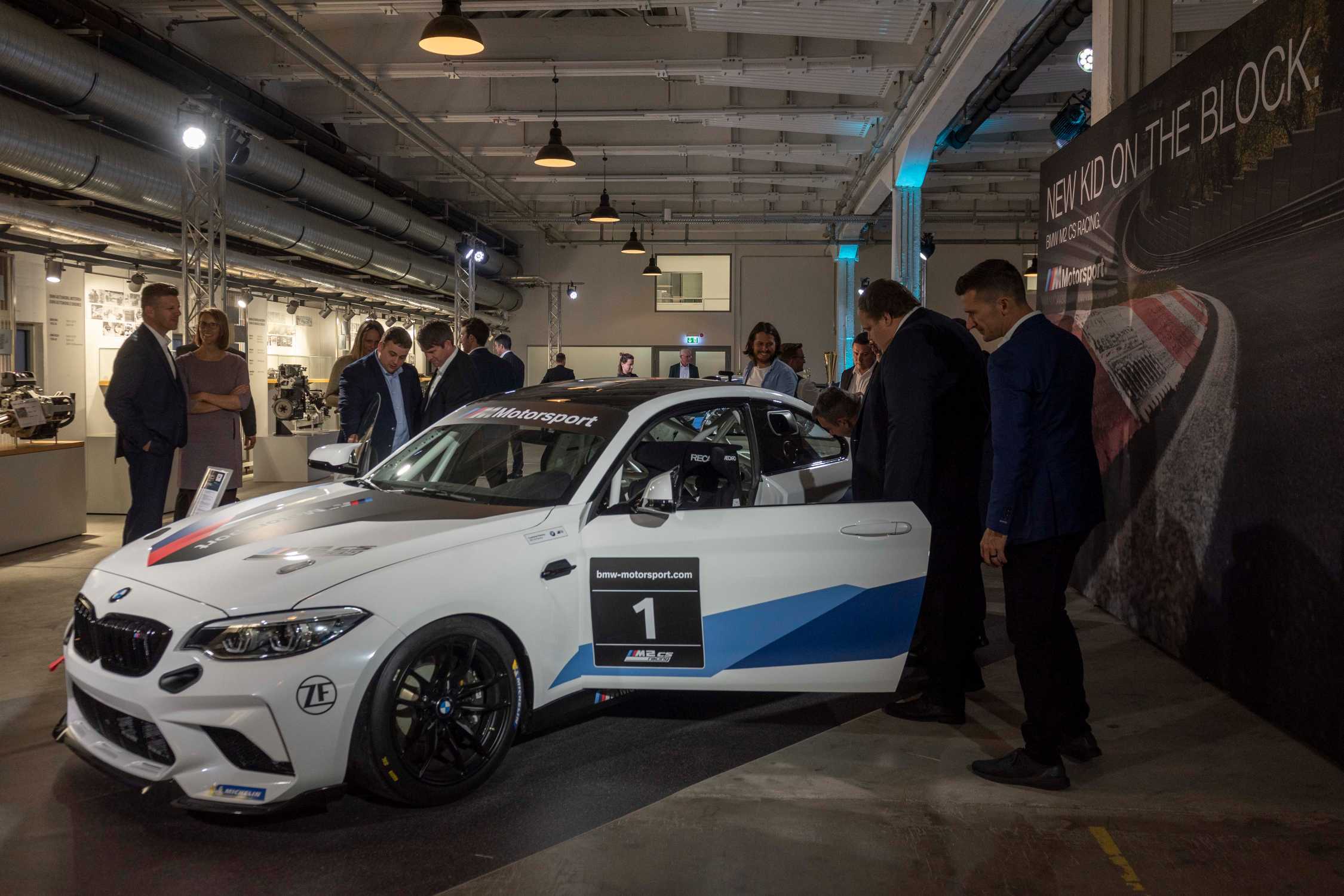 Munich (GER). BMW M Motorsport Night of Trophies 2019. BMW M2 CS Racing.