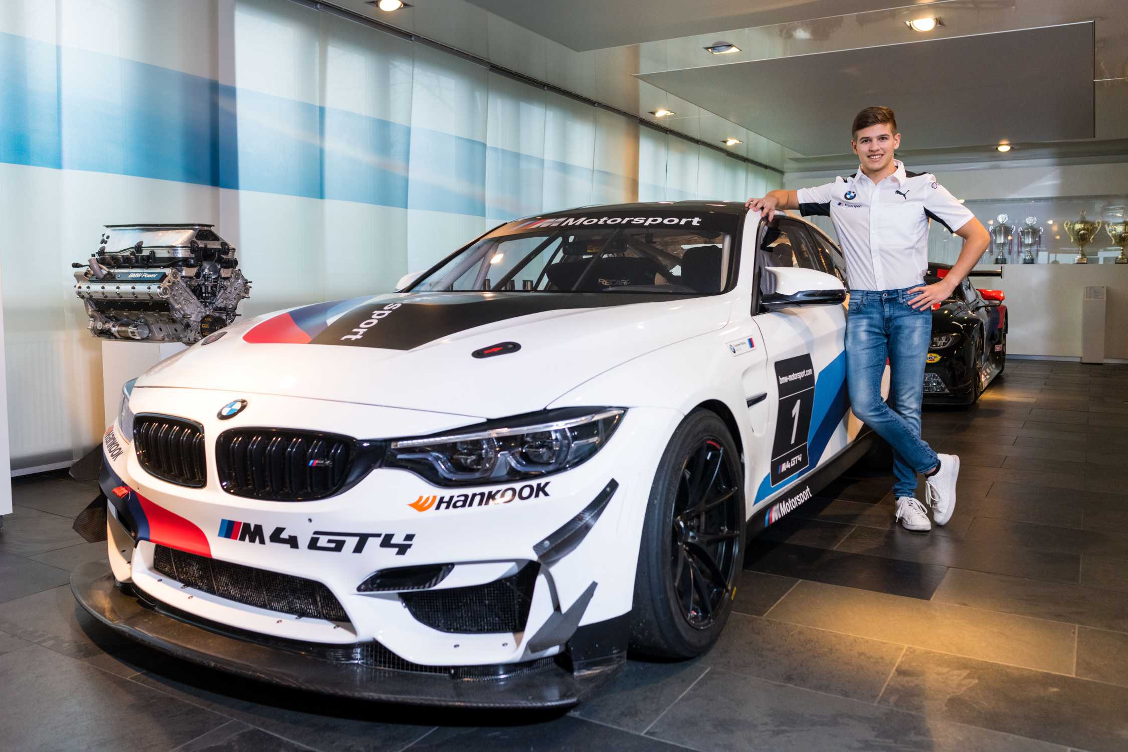 Munich (GER), 9th January 2020. BMW Junior Team, Neil Verhagen, BMW M4 GT4.