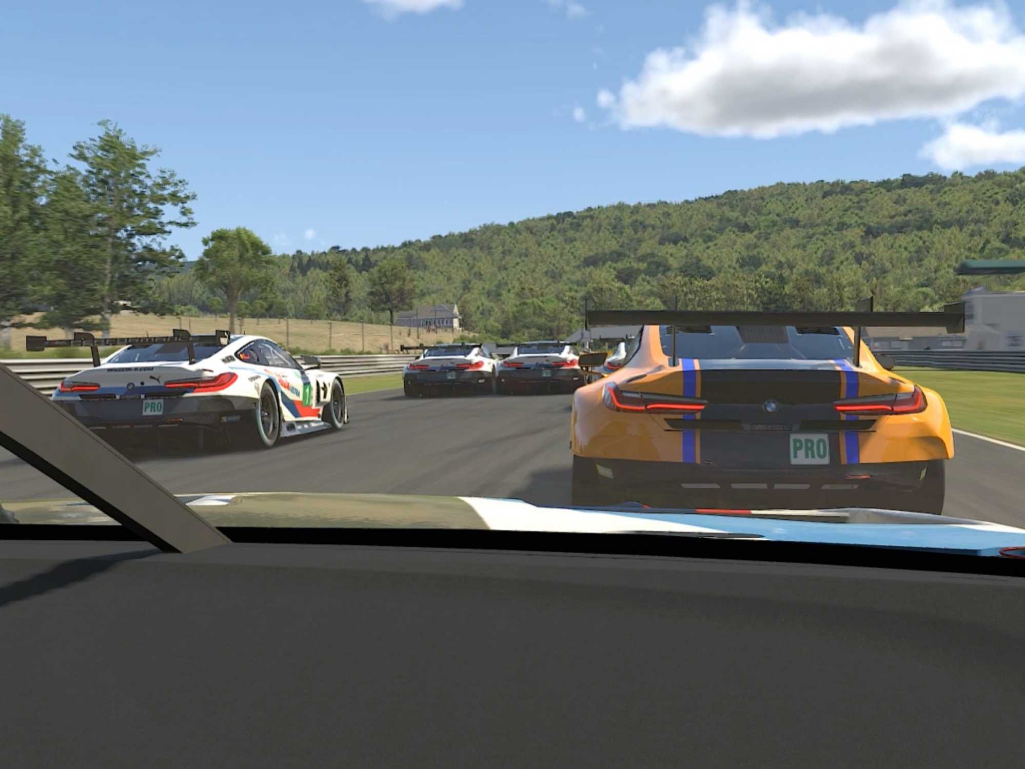 10. Januar 2020. BMW M8 GTE, iRacing, BMW 120 Events