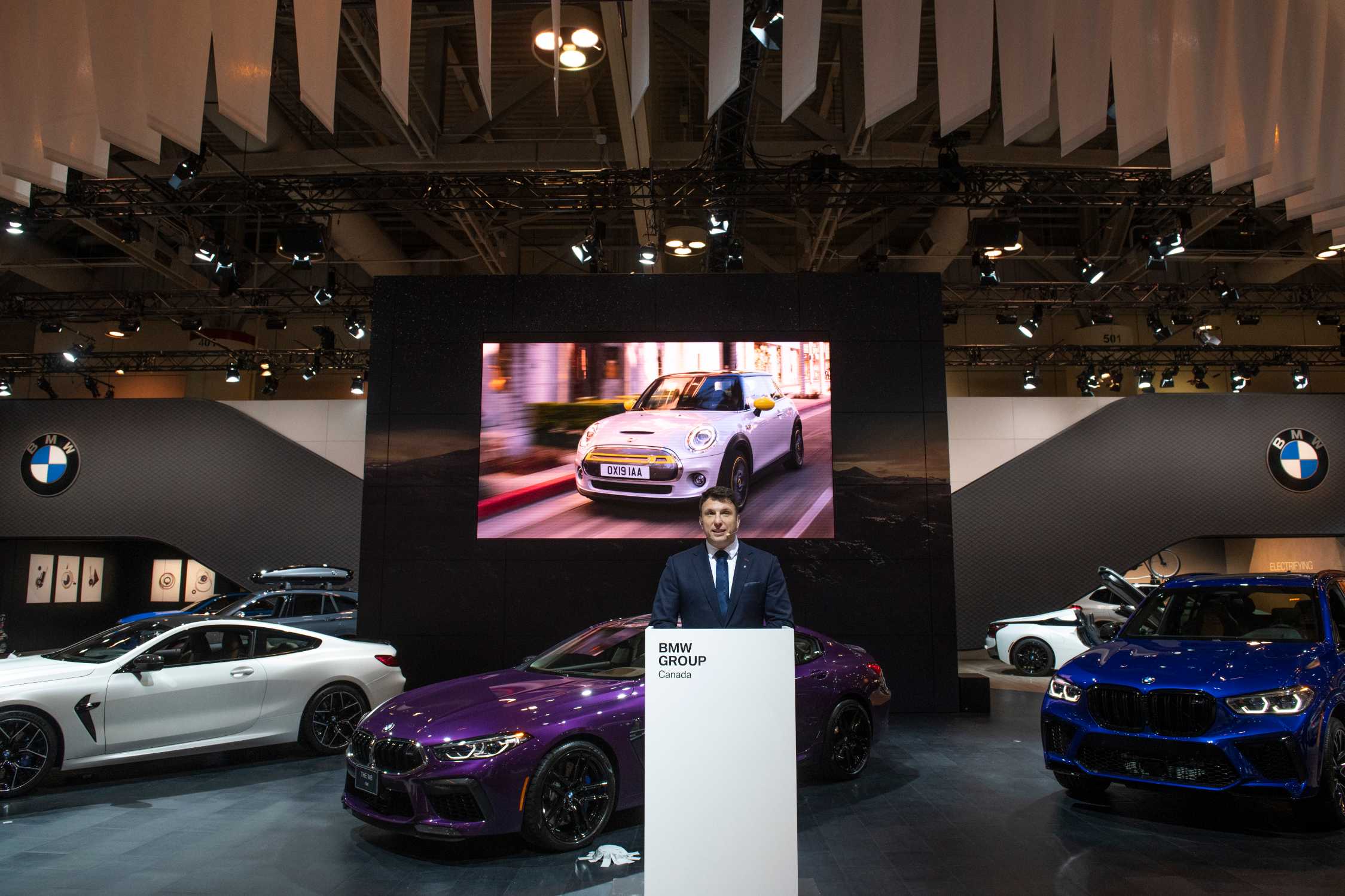 BMW Group Canada at the Canadian International Auto Show. February 2020 ...