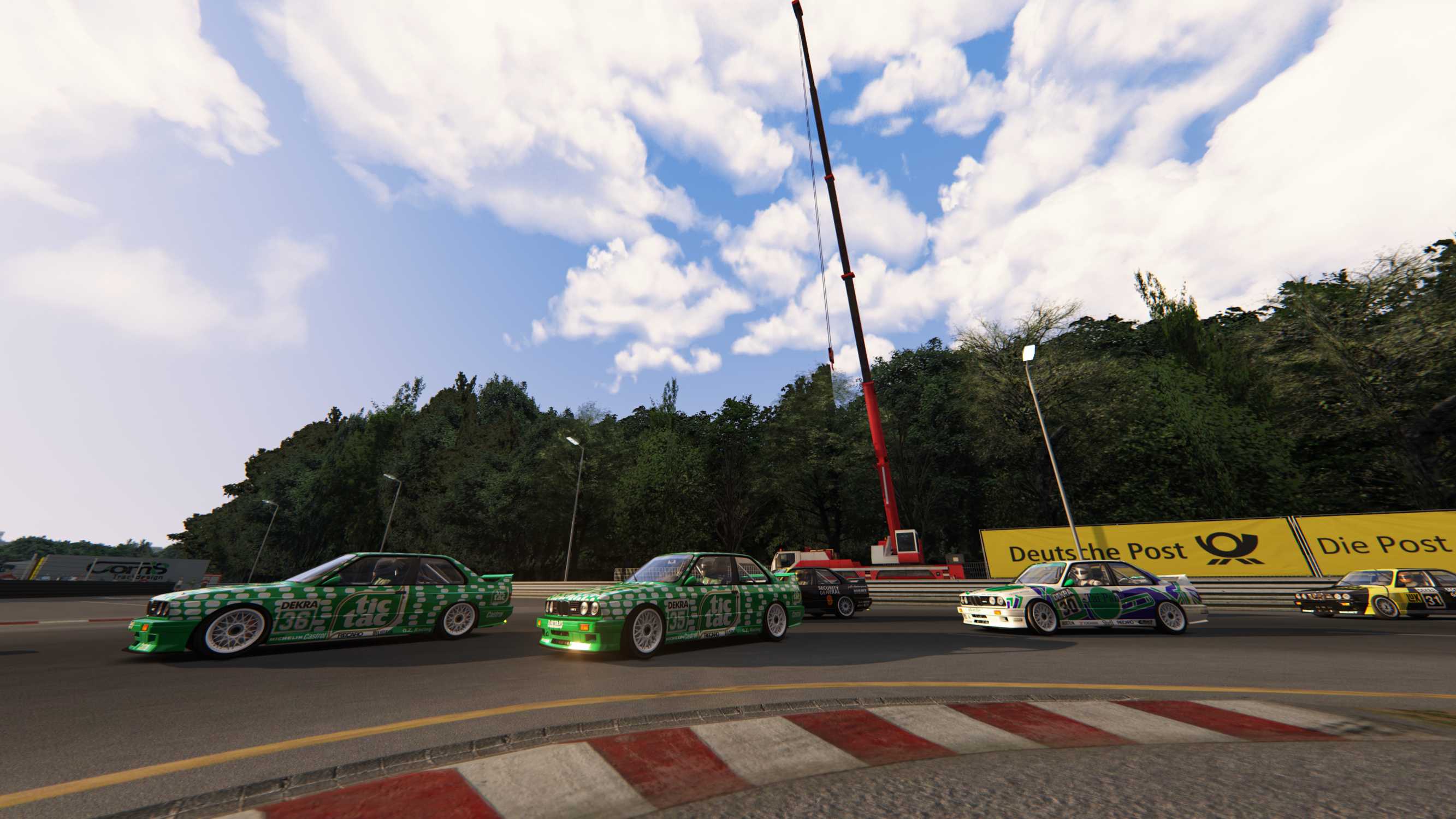 BMW Group main partner of Romanian Racing League. BMW M3 E30 DTM main ...